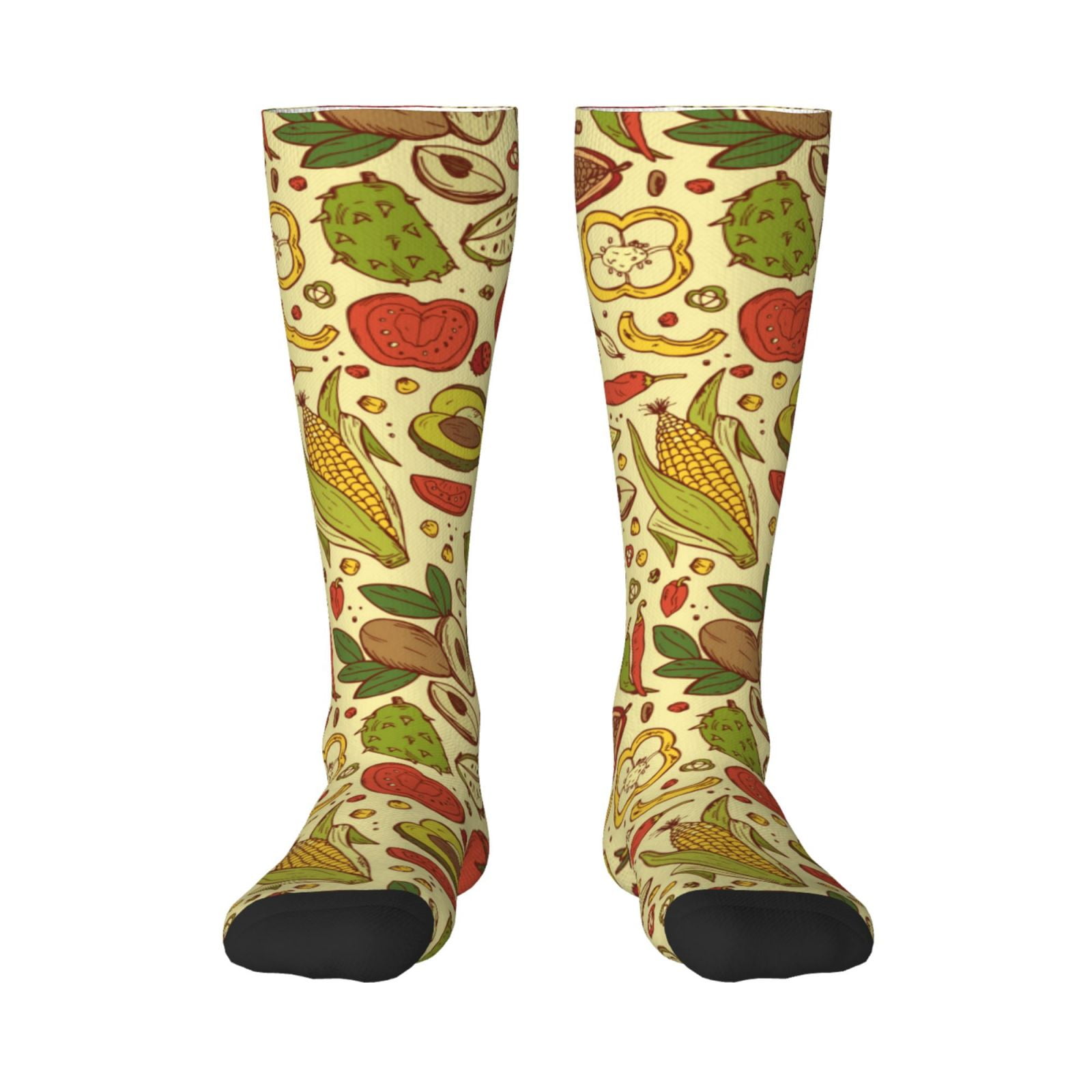 Sigee Fruits And Vegetables for Socks for Men Women Gifts for Him ...
