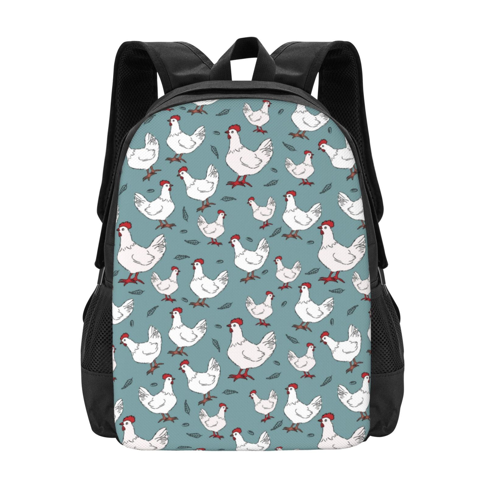 Sigee Funny Chicken for Simple large capacity backpack Travel Laptop ...