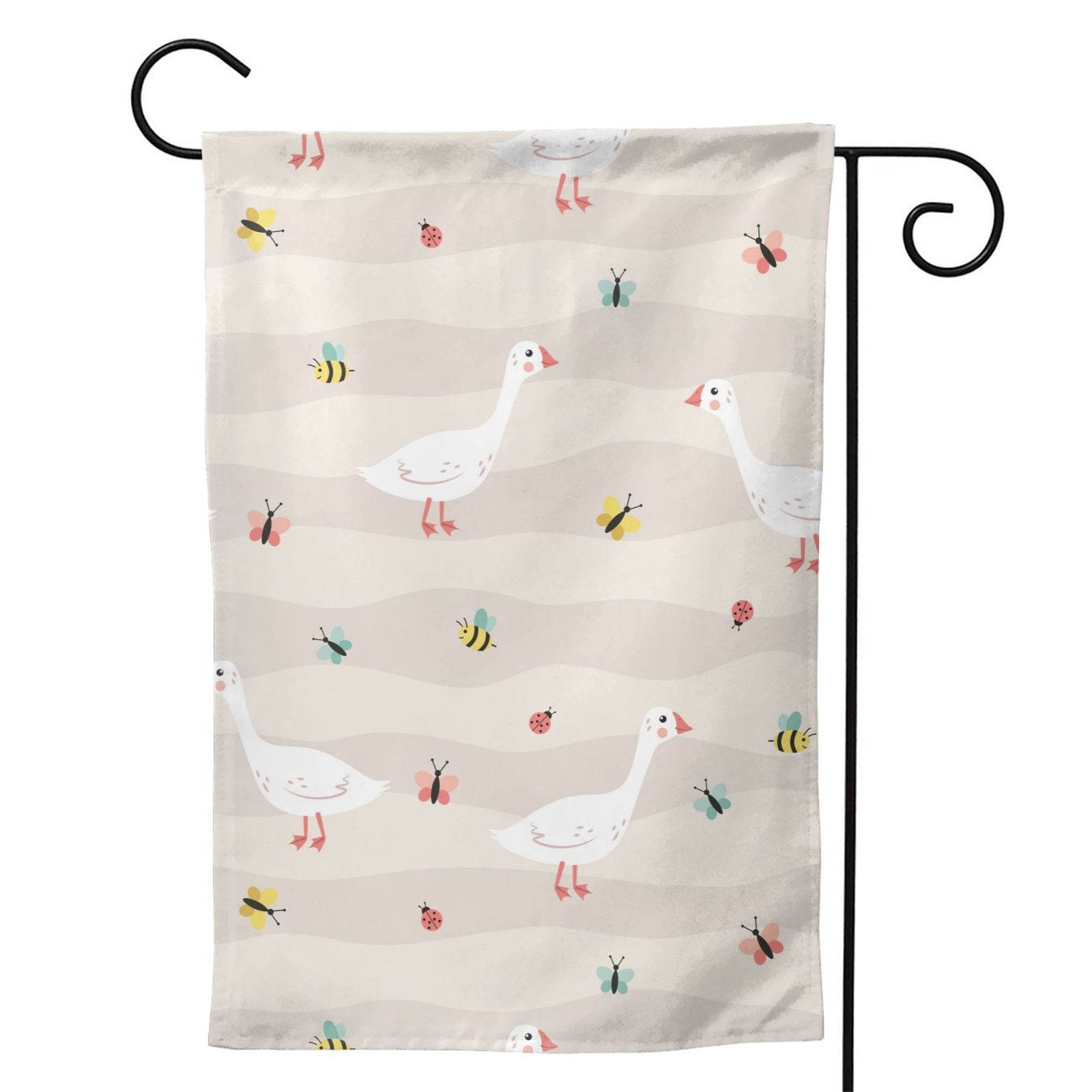 Sigee Funny Goose1 for Live Happy Decorative Small Garden Flag,Double ...