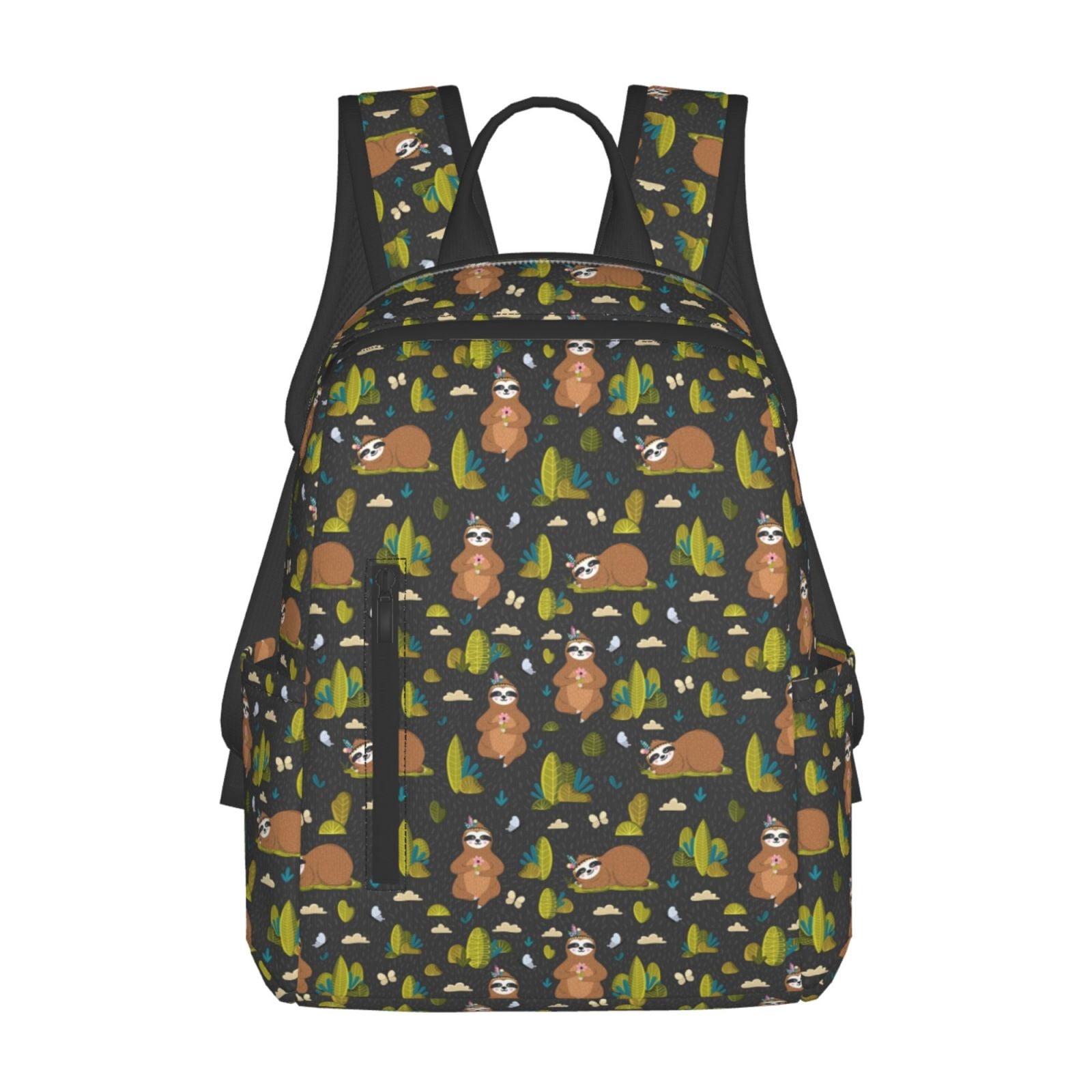 Sigee Funny Sloths In The Forest for Lightweight Backpack for Hiking ...