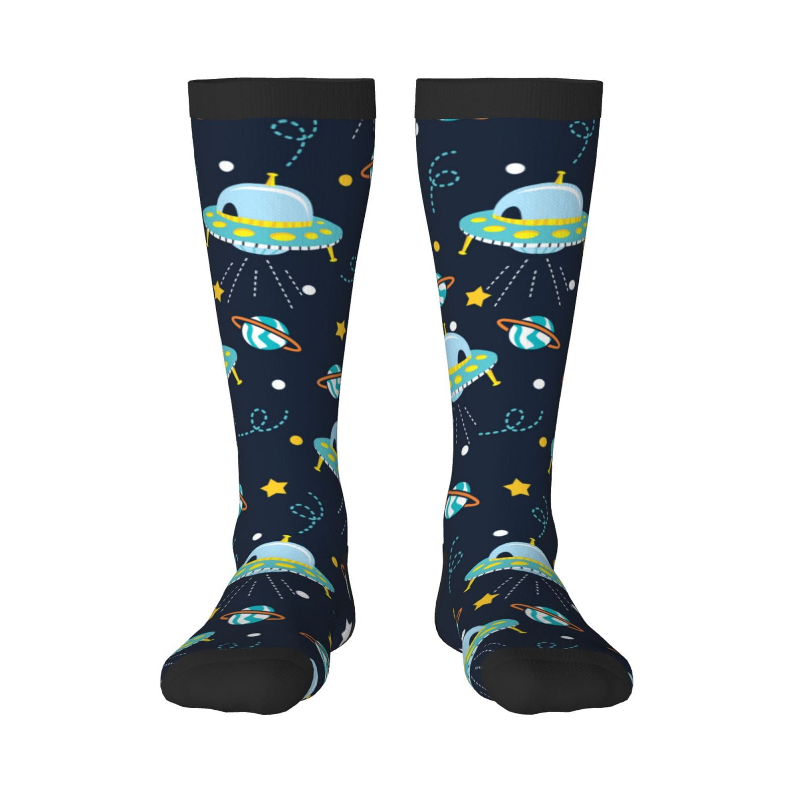 Sigee Galaxy With Ufo for Socks for Men Women Gifts for Him Boyfriend ...
