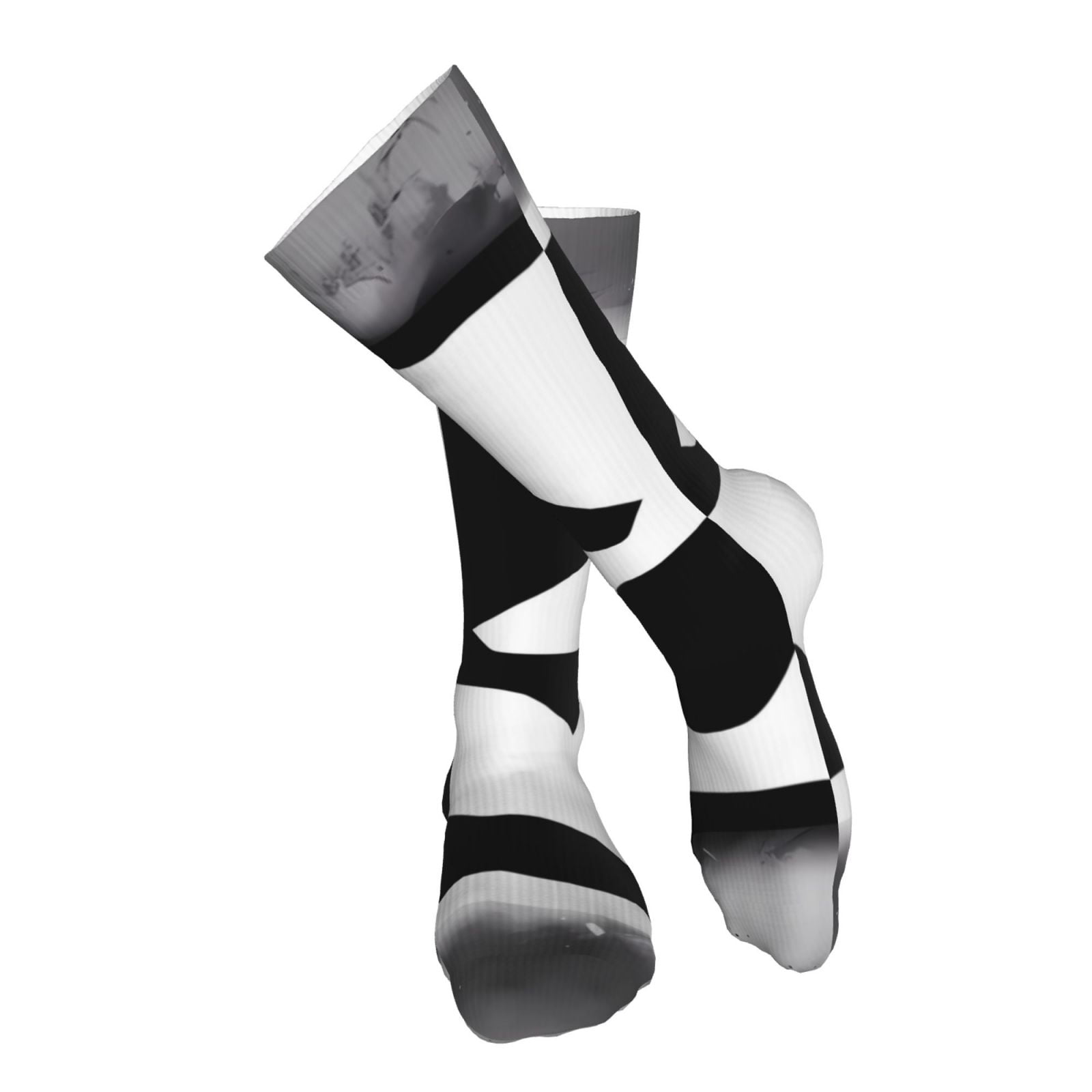 Sigee Geometry Dash (26) Print 20in Socks for Men Women Gifts for Him ...