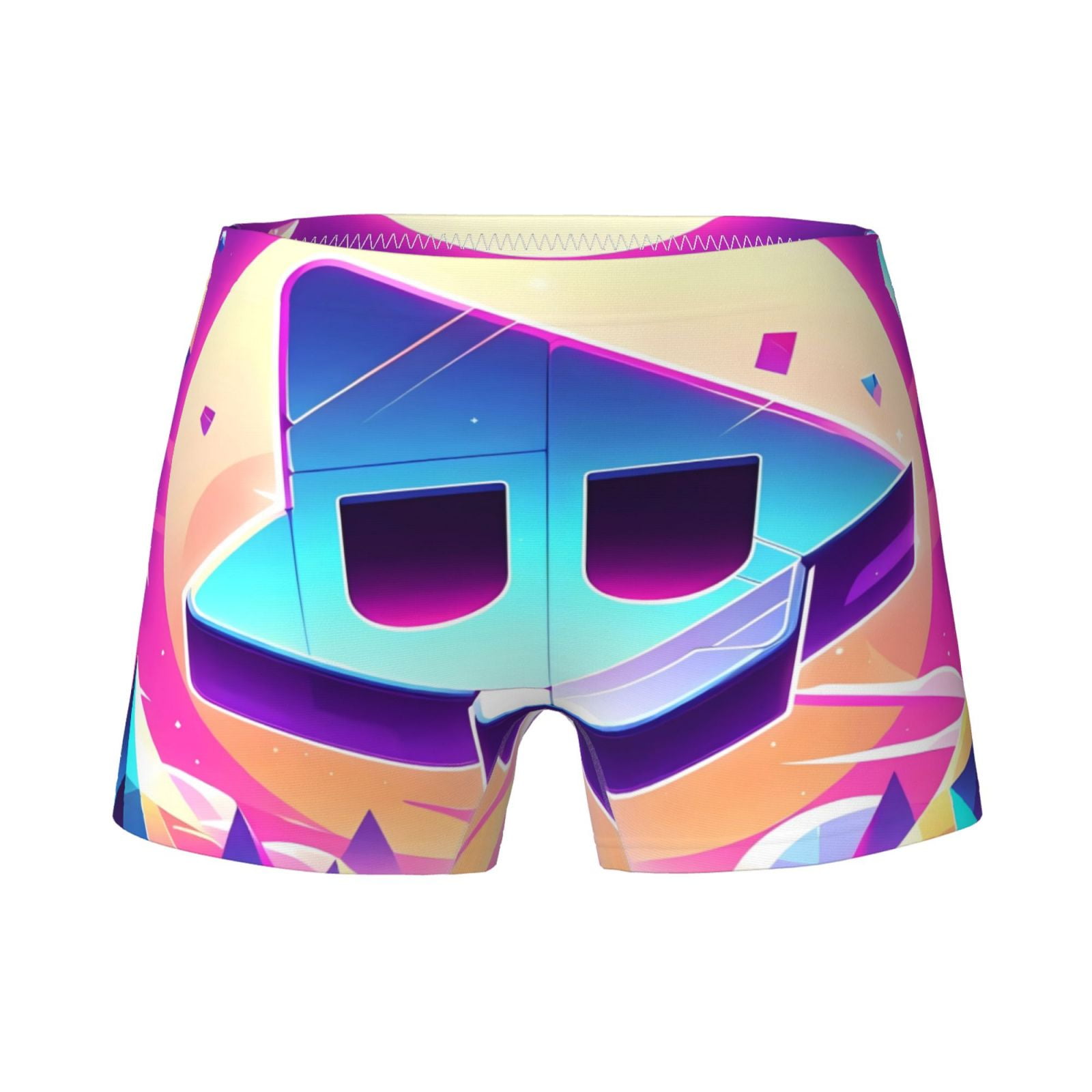 Sigee Geometry Dash (36) for Girls' Cotton Panties Soft, Breathable ...