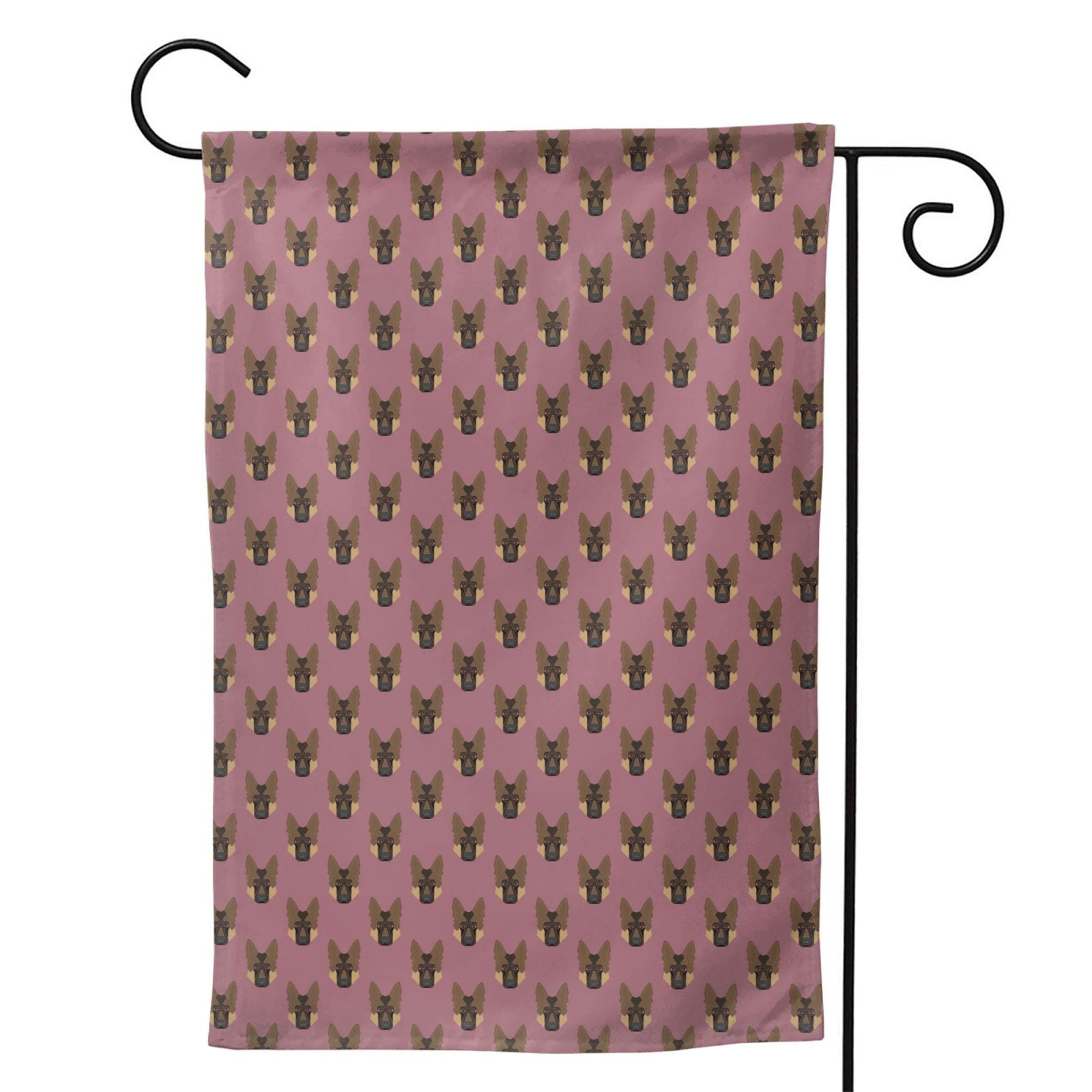 Sigee German Shepherd Dog for Live Happy Decorative Small Garden Flag ...