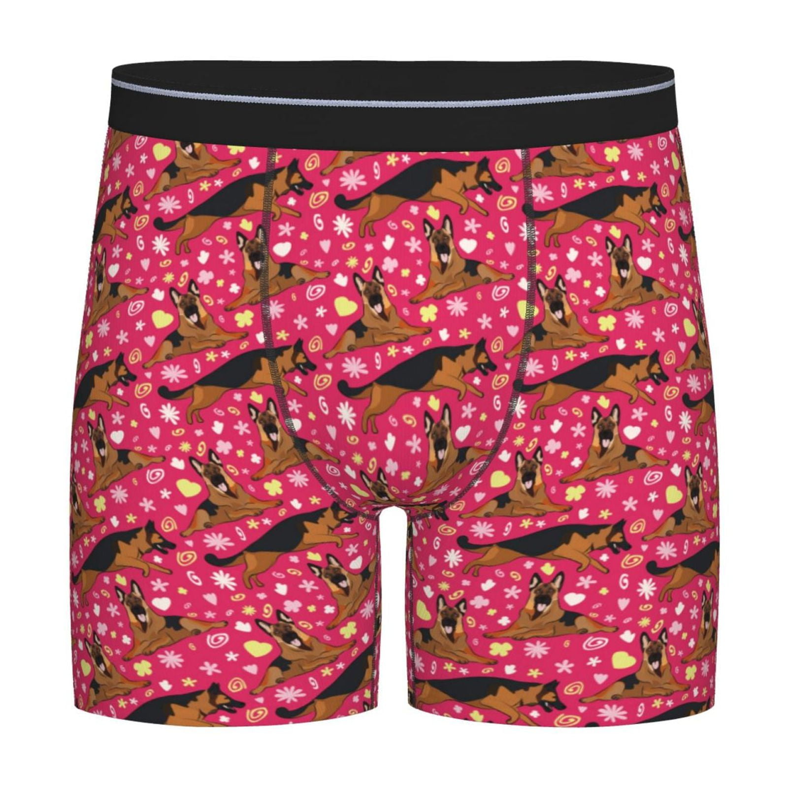 Sigee German Shepherd Dog for Men's Boxer Briefs,Moisture Wicking and ...