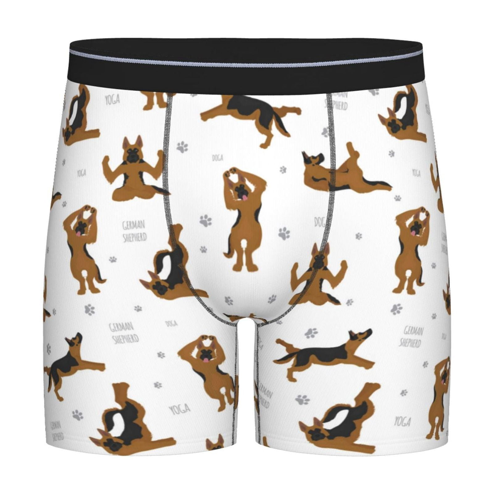Sigee German Shepherd Dog for Men's Boxer Briefs,Moisture Wicking and ...