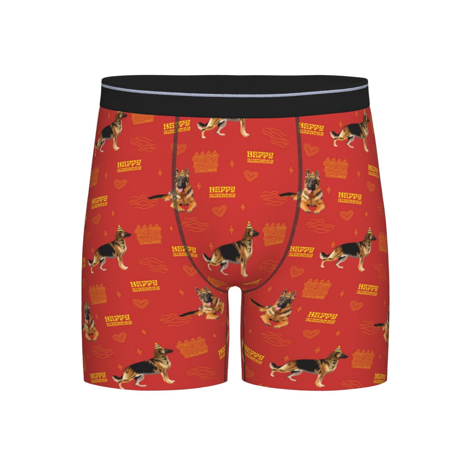Sigee German Shepherd Dog for Men's Boxer Briefs,Moisture Wicking and ...