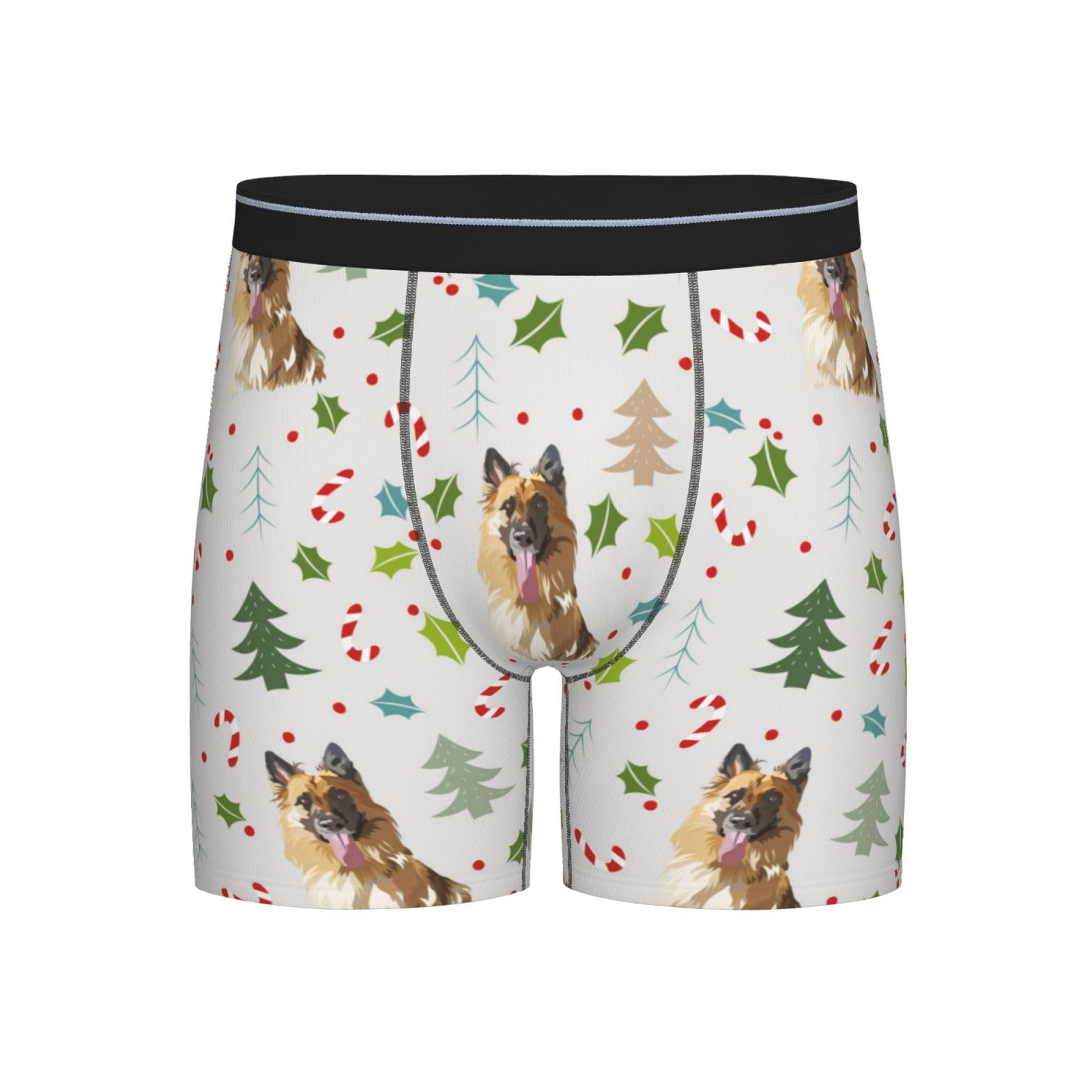 Sigee German Shepherd Dog for Men's Boxer Briefs,Moisture Wicking and ...