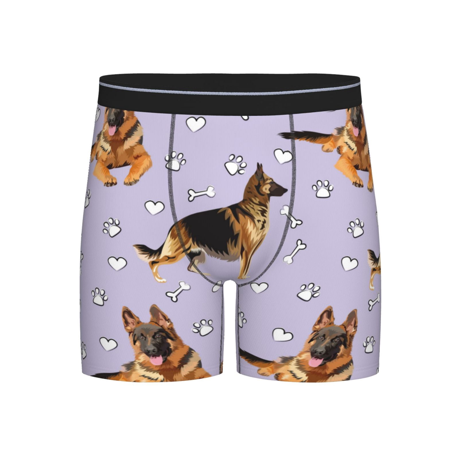 Sigee German Shepherd Dog for Men's Boxer Briefs,Moisture Wicking and ...