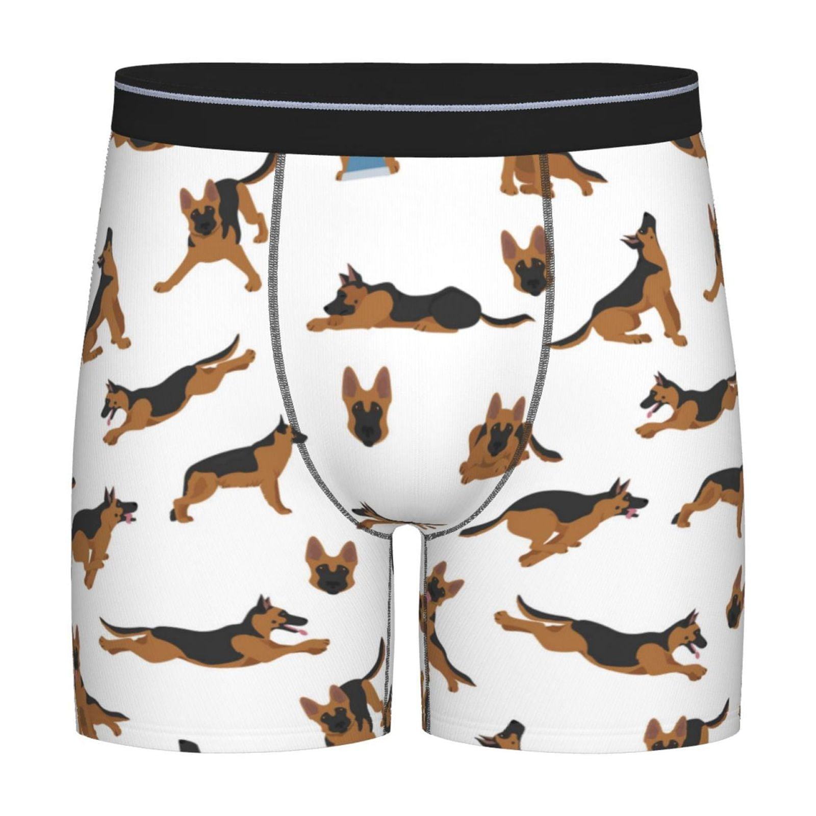 Sigee German Shepherd Dog for Men's Boxer Briefs,Moisture Wicking and ...