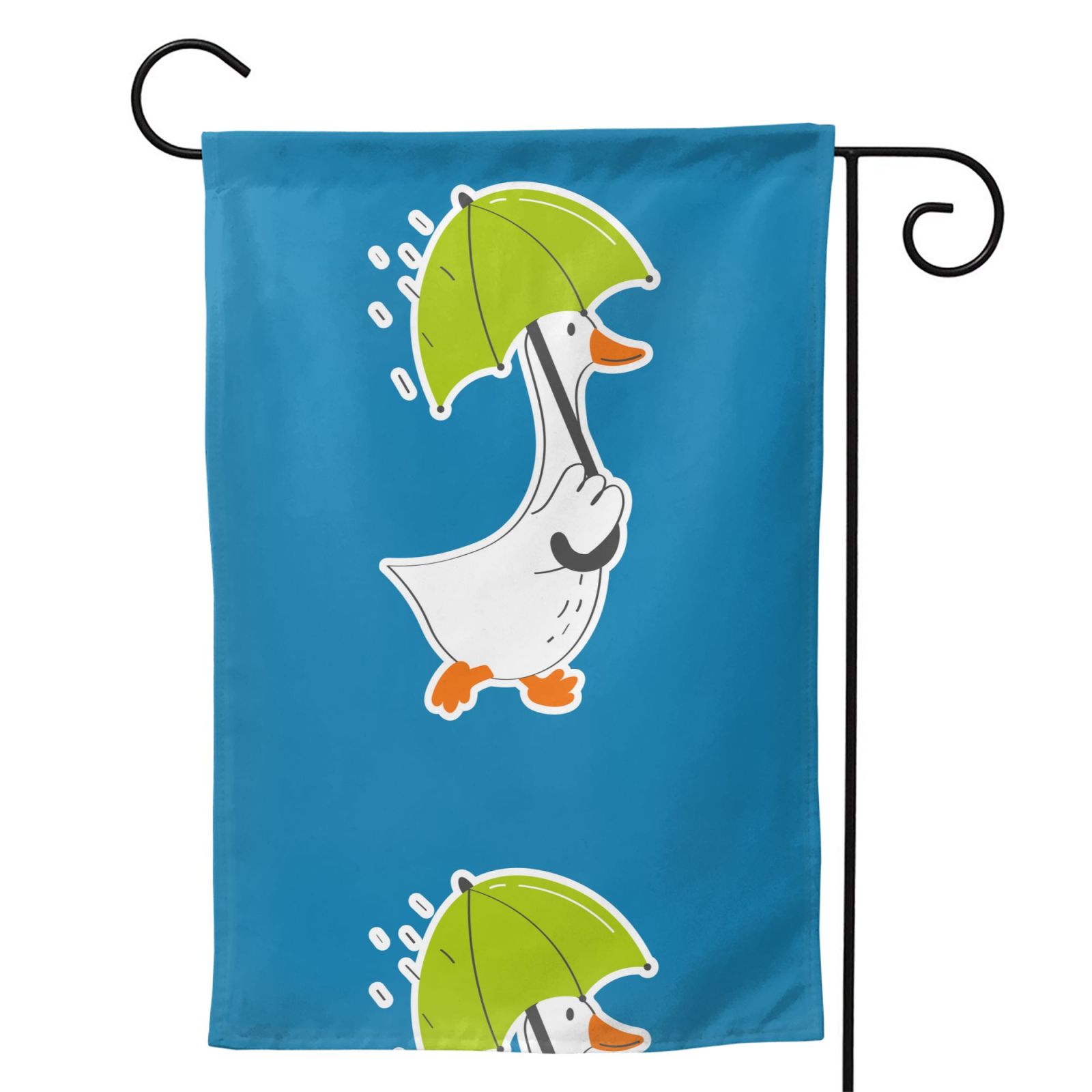 Sigee Goose Holding an Umbrella for Live Happy Decorative Small Garden ...