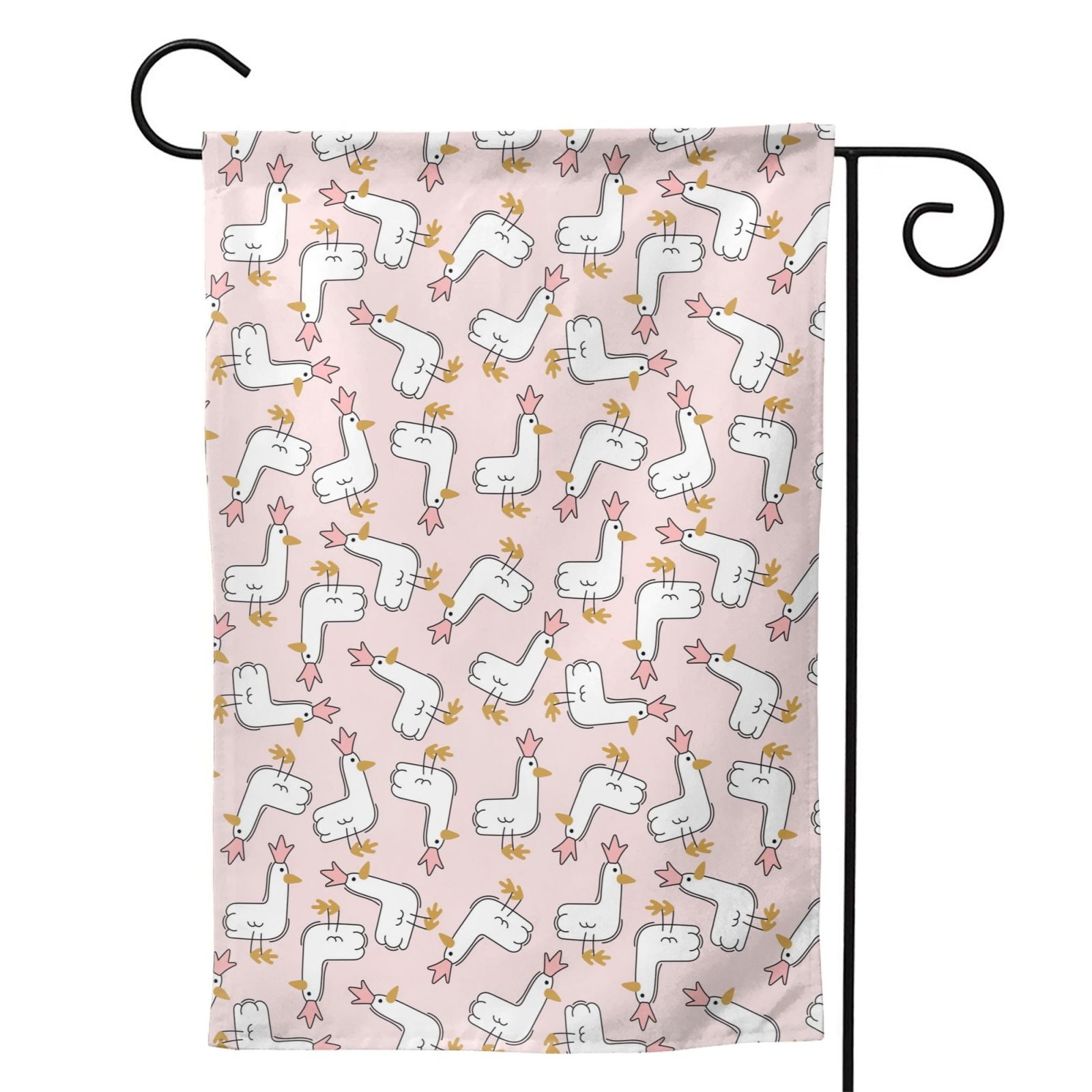 Sigee Goose Queen for Live Happy Decorative Small Garden Flag,Double ...