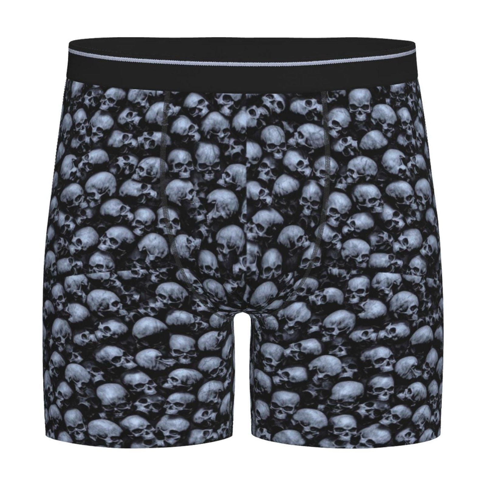 Sigee Gothic Skull for Men's Boxer Briefs,Moisture Wicking and ...