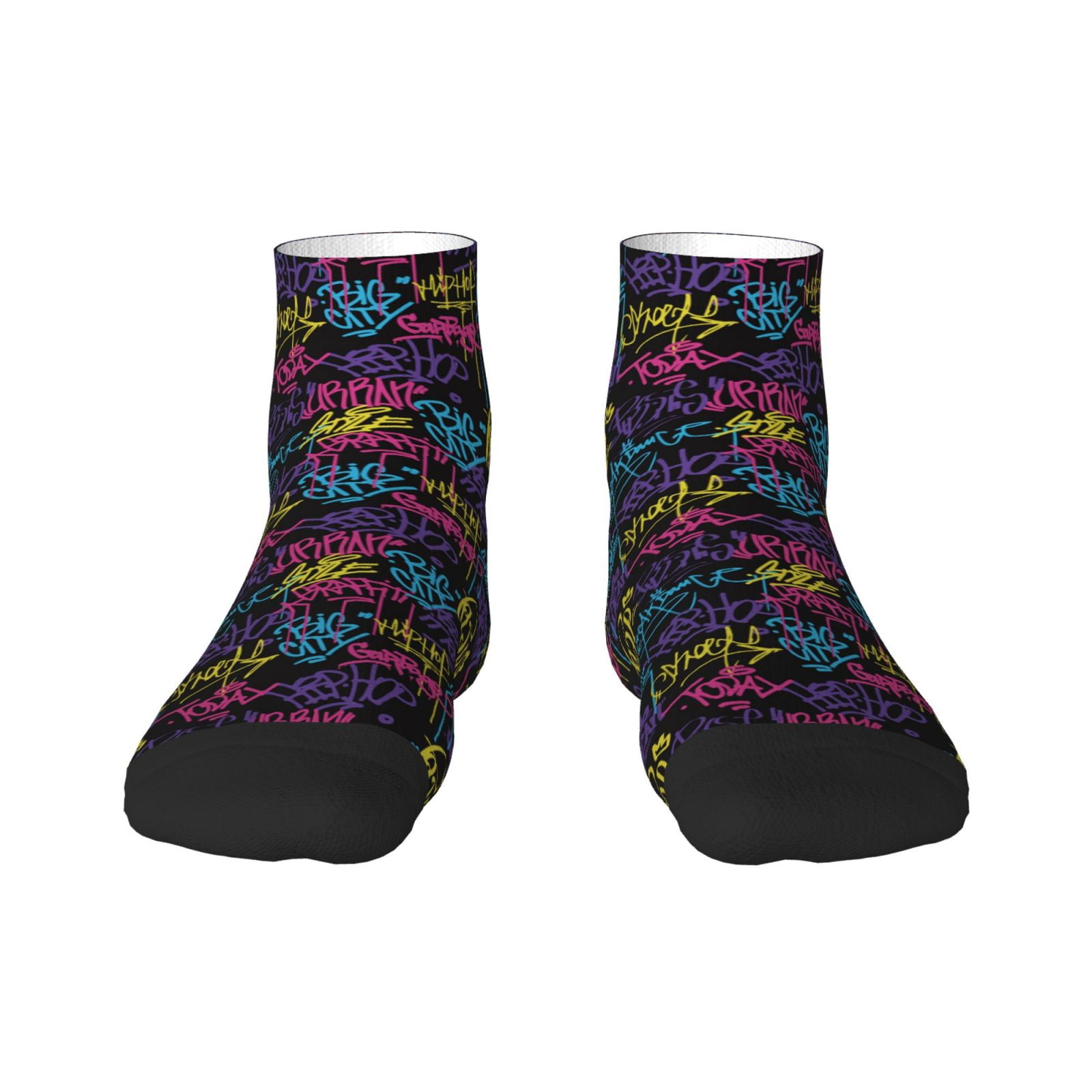 Sigee Graffiti Art for Crew Soft Moisture-wicking Socks ,Cushion ...