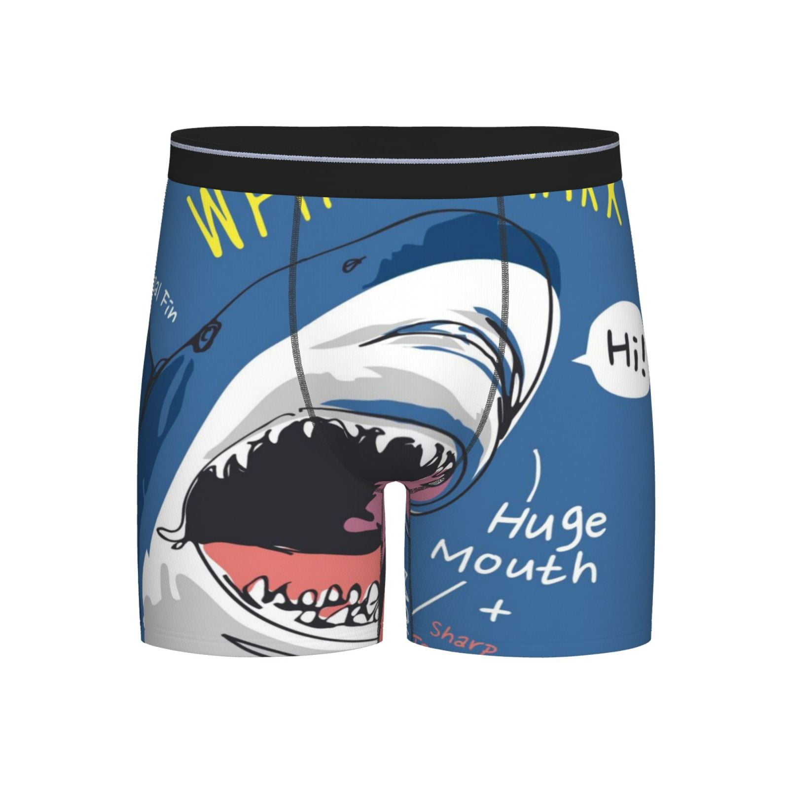 Sigee Great White Shark for Men's Boxer Briefs,Moisture Wicking and ...
