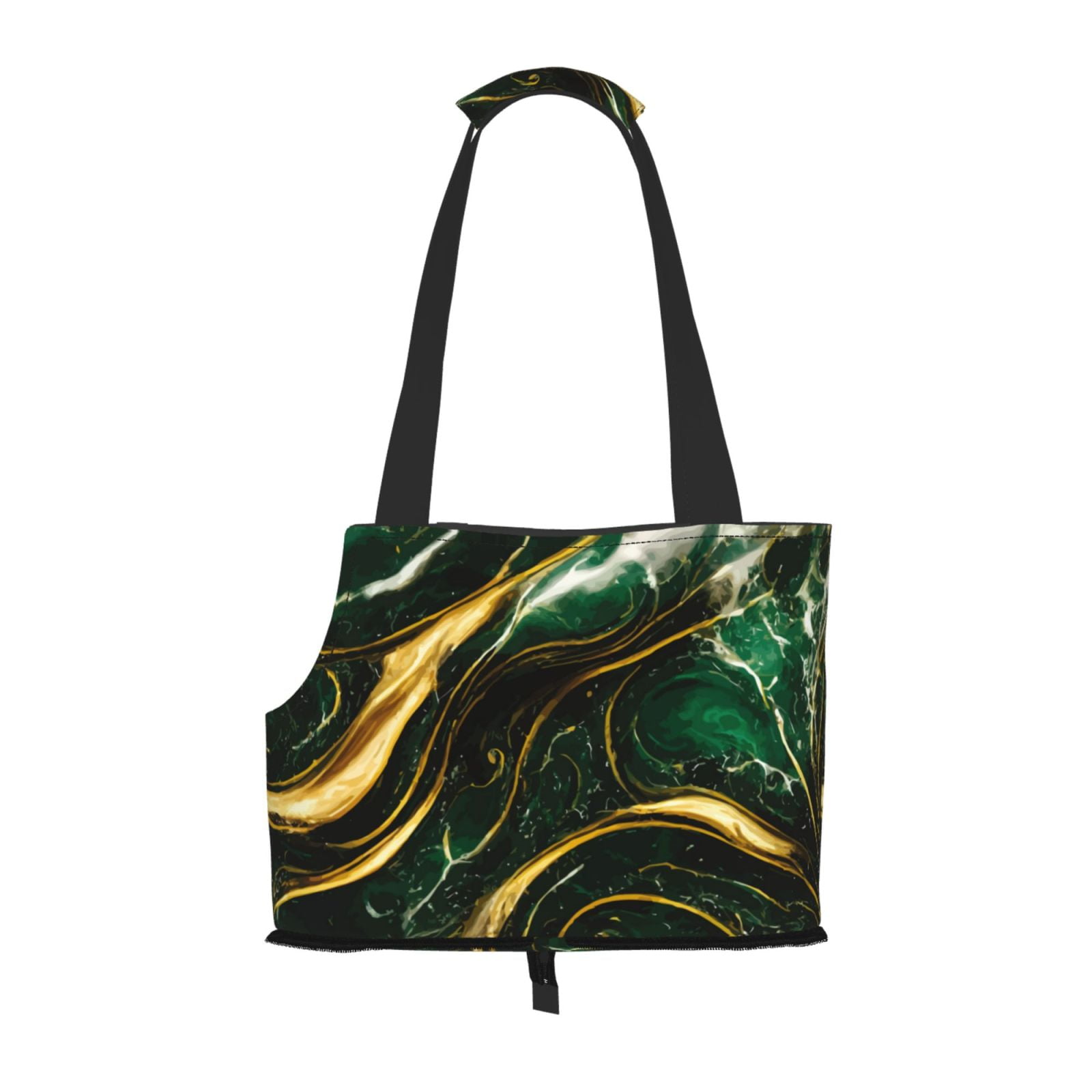 Sigee Green Marble for Pet Carrier Bag for Puppy with Pockets for ...