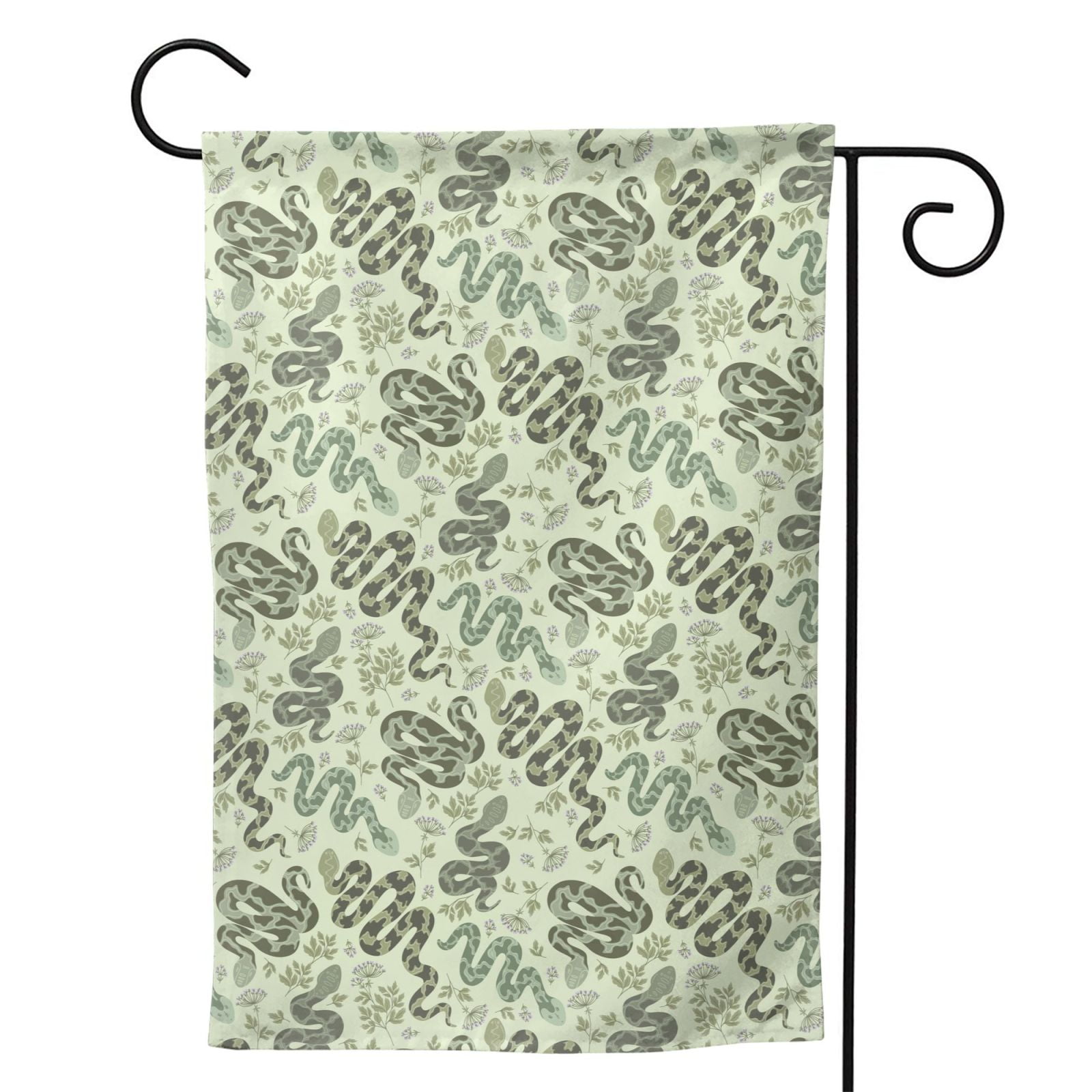 Sigee Green Snake for Live Happy Decorative Small Garden Flag,Double ...