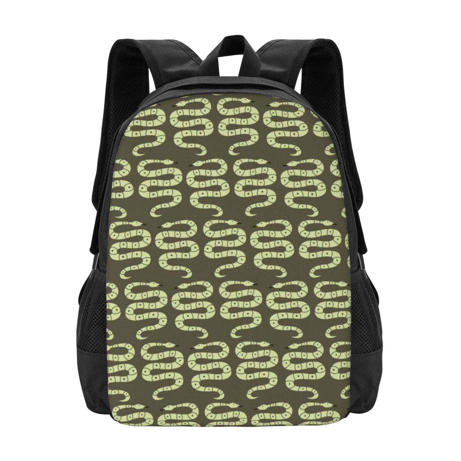 Sigee Green Snake for Simple large capacity backpack Travel Laptop ...