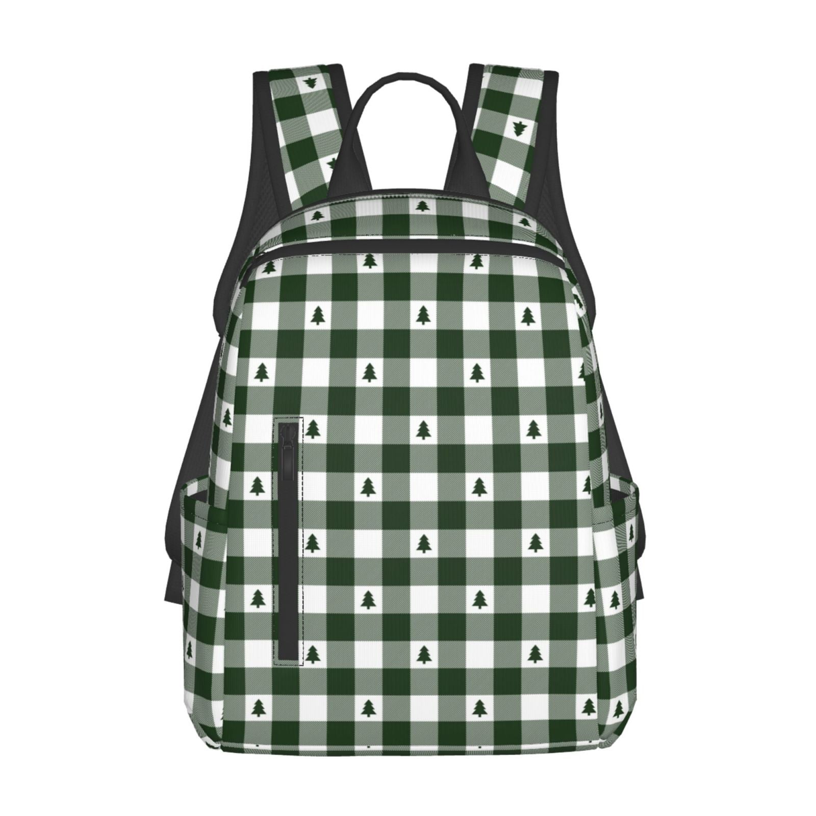 Sigee Green White Christmas Tree Lumberjack Plaid for Lightweight ...