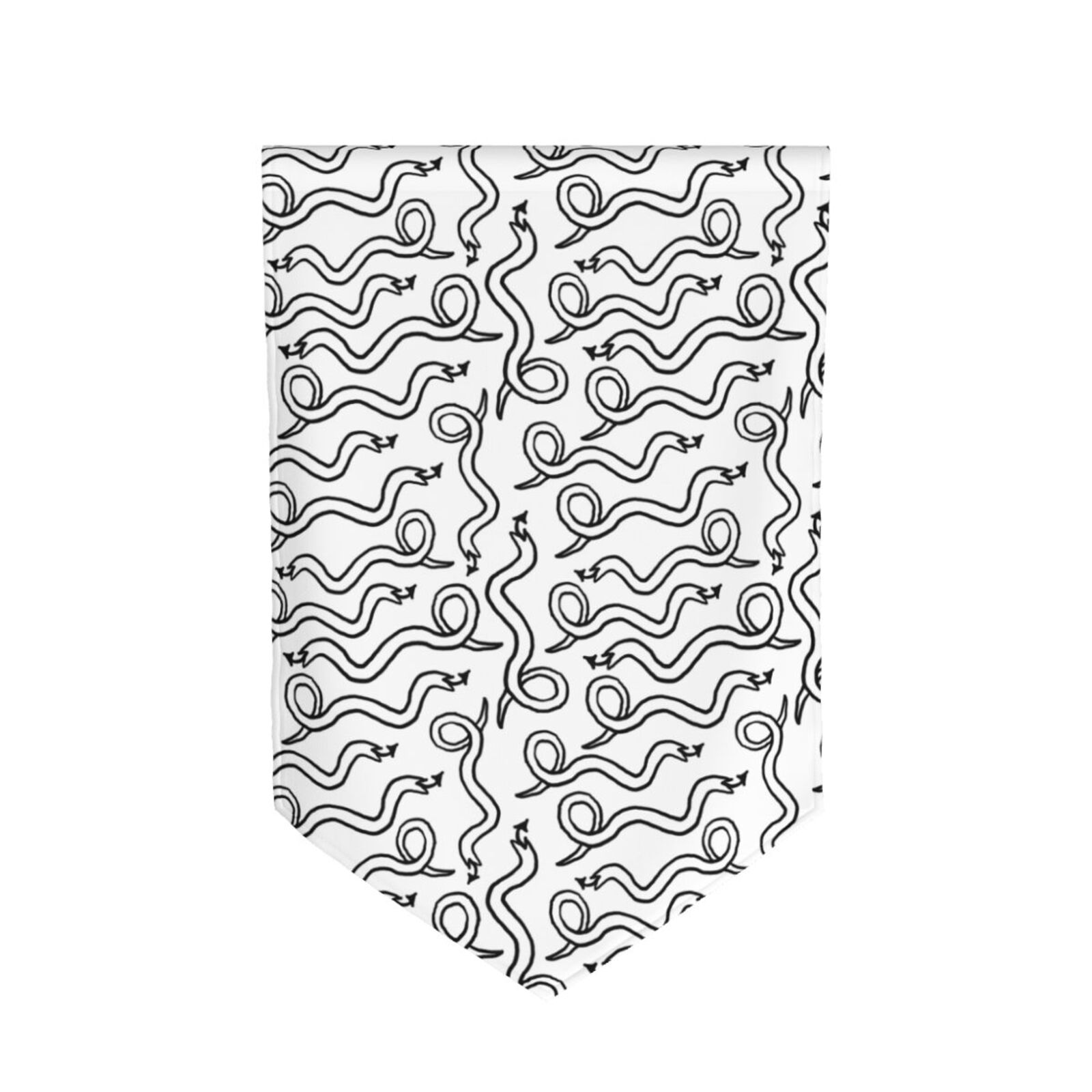 Sigee Hand Drawn Snake Printed Flag12.5 * 18in Outdoor Yard Flags For ...