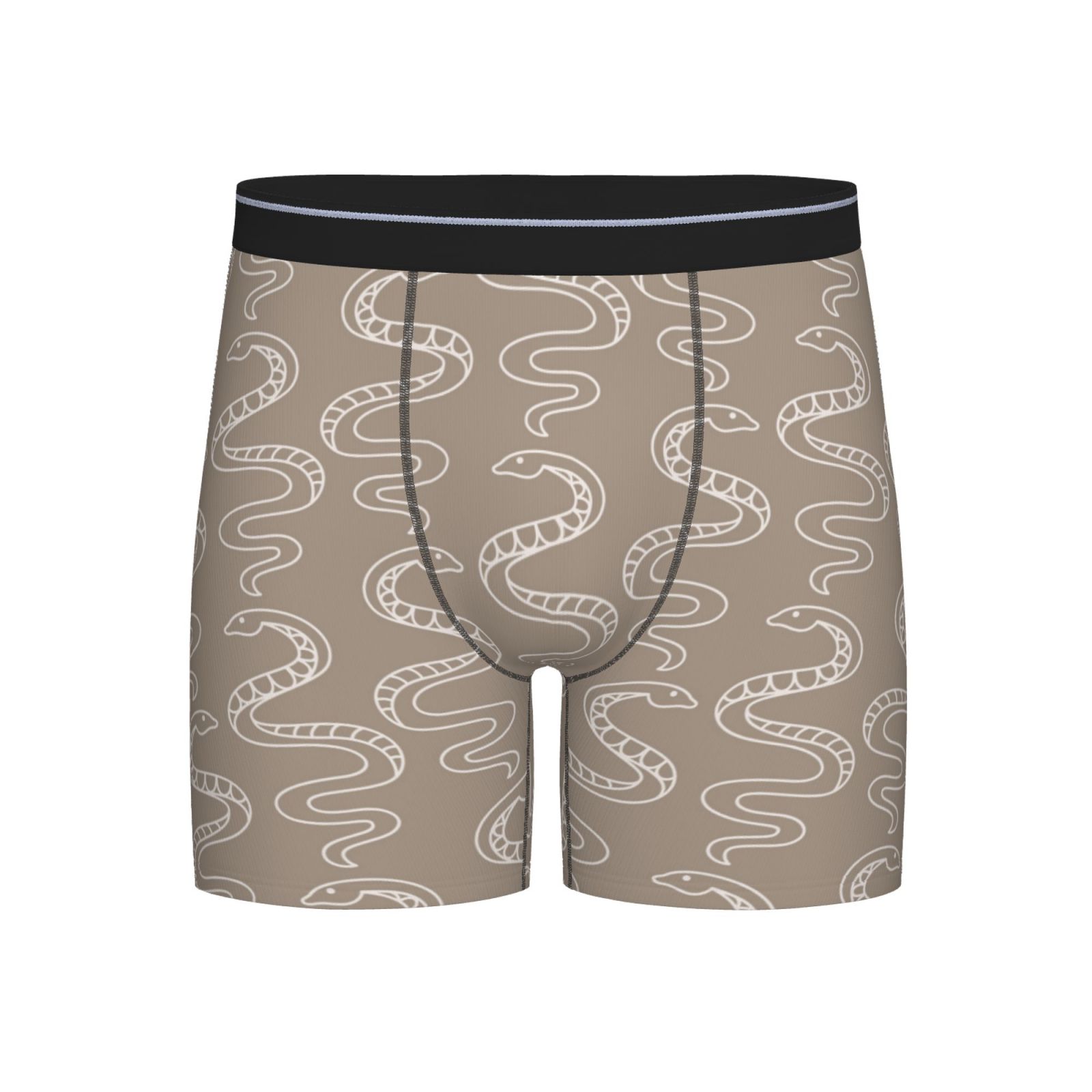 Sigee Hand Drawn Snake for Men's Boxer Briefs,Moisture Wicking and ...