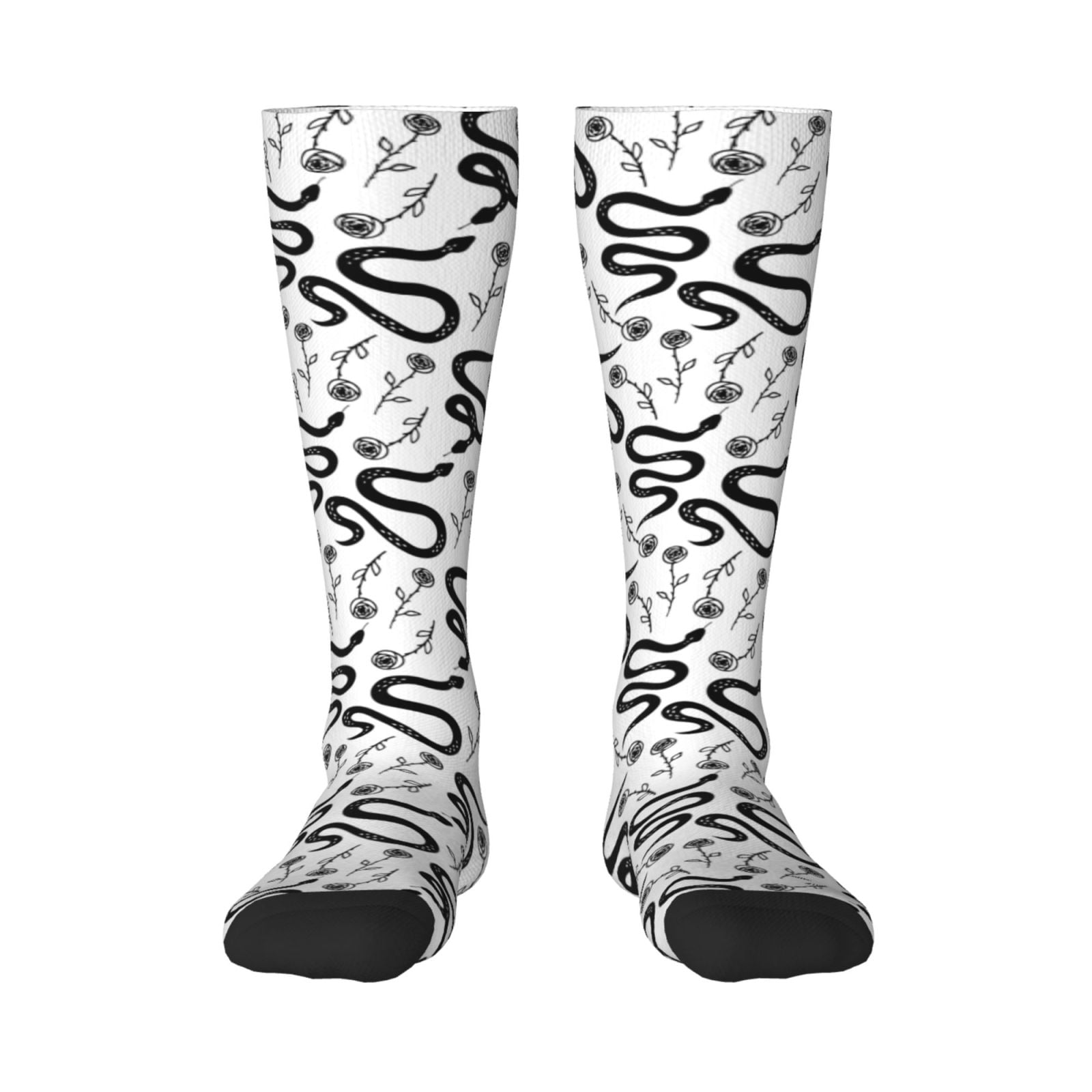 Sigee Hand Drawn Snake for Socks for Men Women Gifts for Him Boyfriend ...