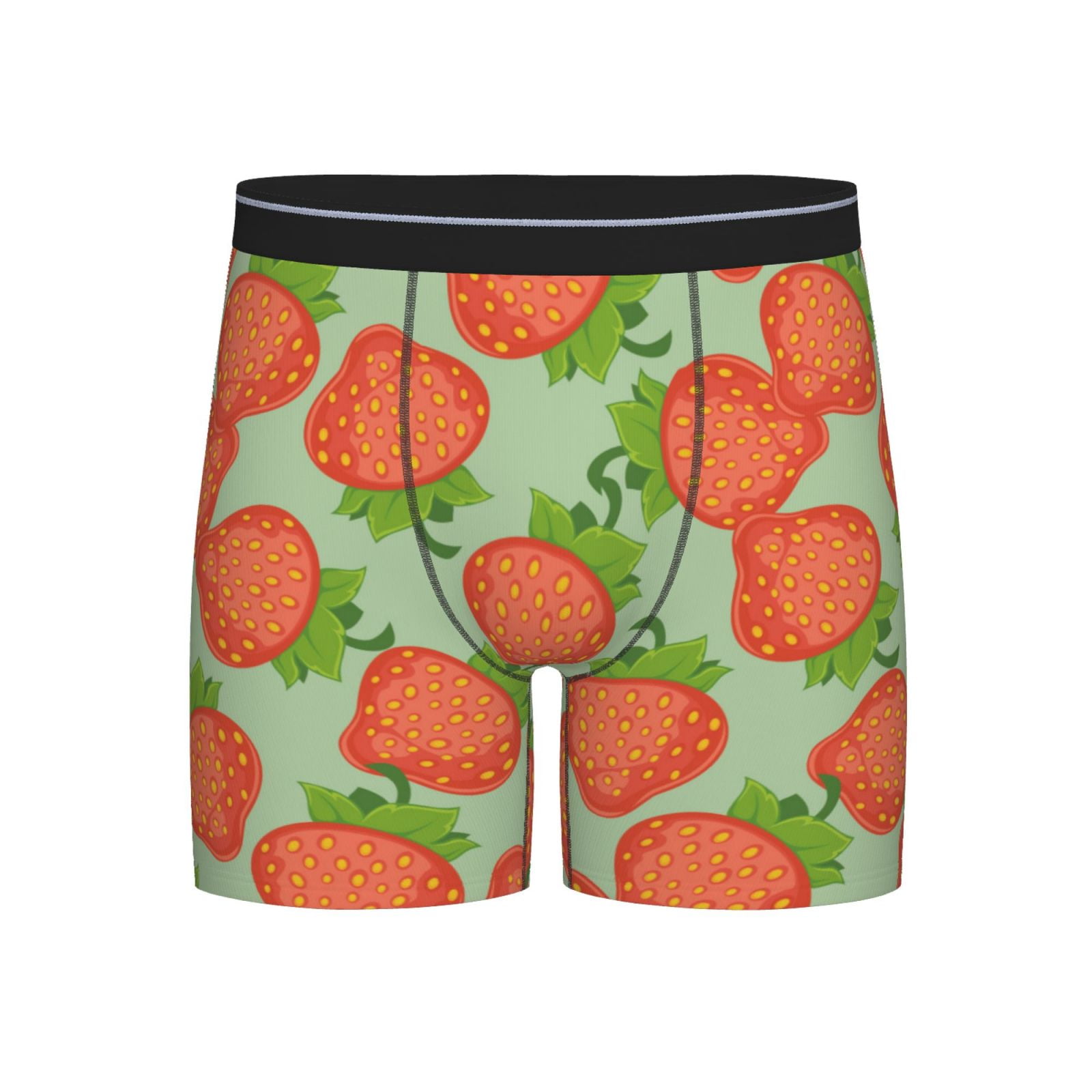 Sigee Hand Drawn Strawberry for Men's Boxer Briefs,Moisture Wicking and ...