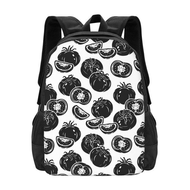 Sigee Hand Drawn Tomatoes for Simple large capacity backpack Travel Laptop Backpack, Business ...