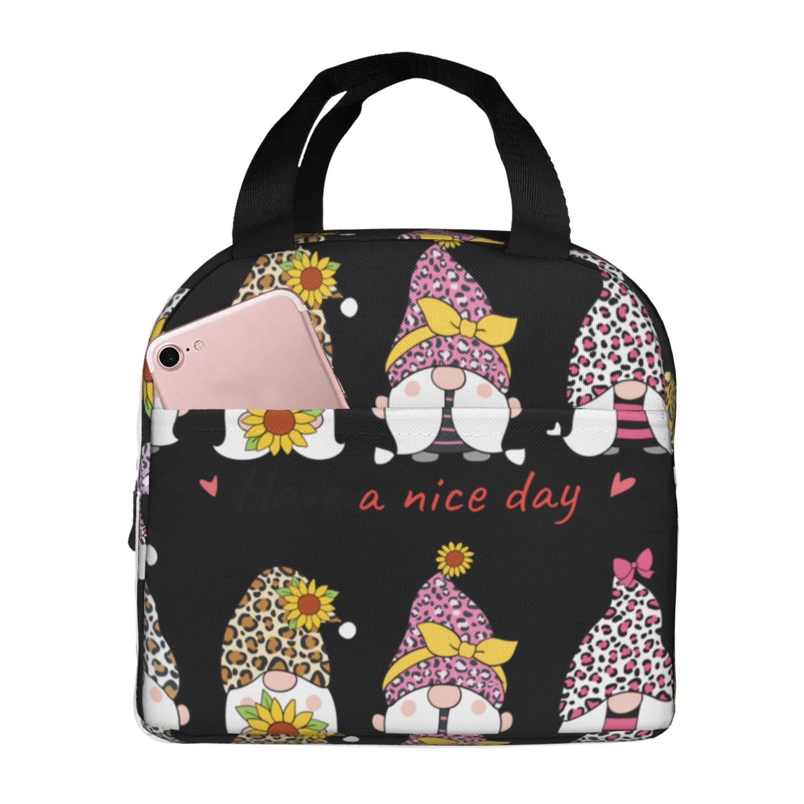 Sigee Have a Nice Day for Lunch Bag for Women Men, Reusable Lunch Bag ...