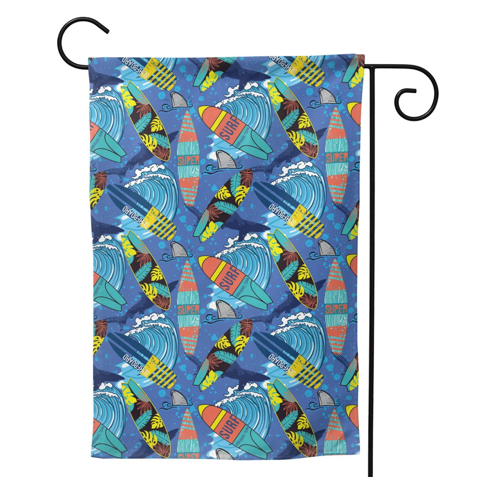 Sigee Hawaiian Style for Live Happy Decorative Small Garden Flag,Double ...