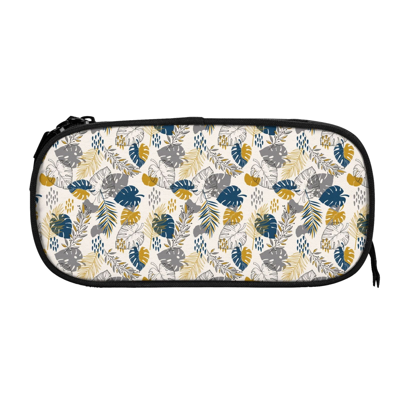 Sigee Hawaiian Style for Portable Pencil Pouch with Zipper for Students ...