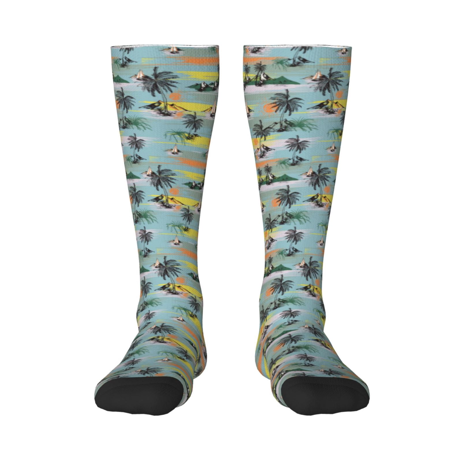 Sigee Hawaiian Style for Socks for Men Women Gifts for Him Boyfriend ...
