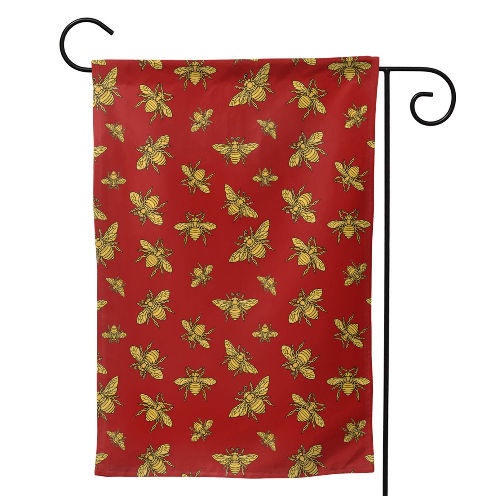 Sigee Hohey Bee Golden for Live Happy Decorative Small Garden Flag ...