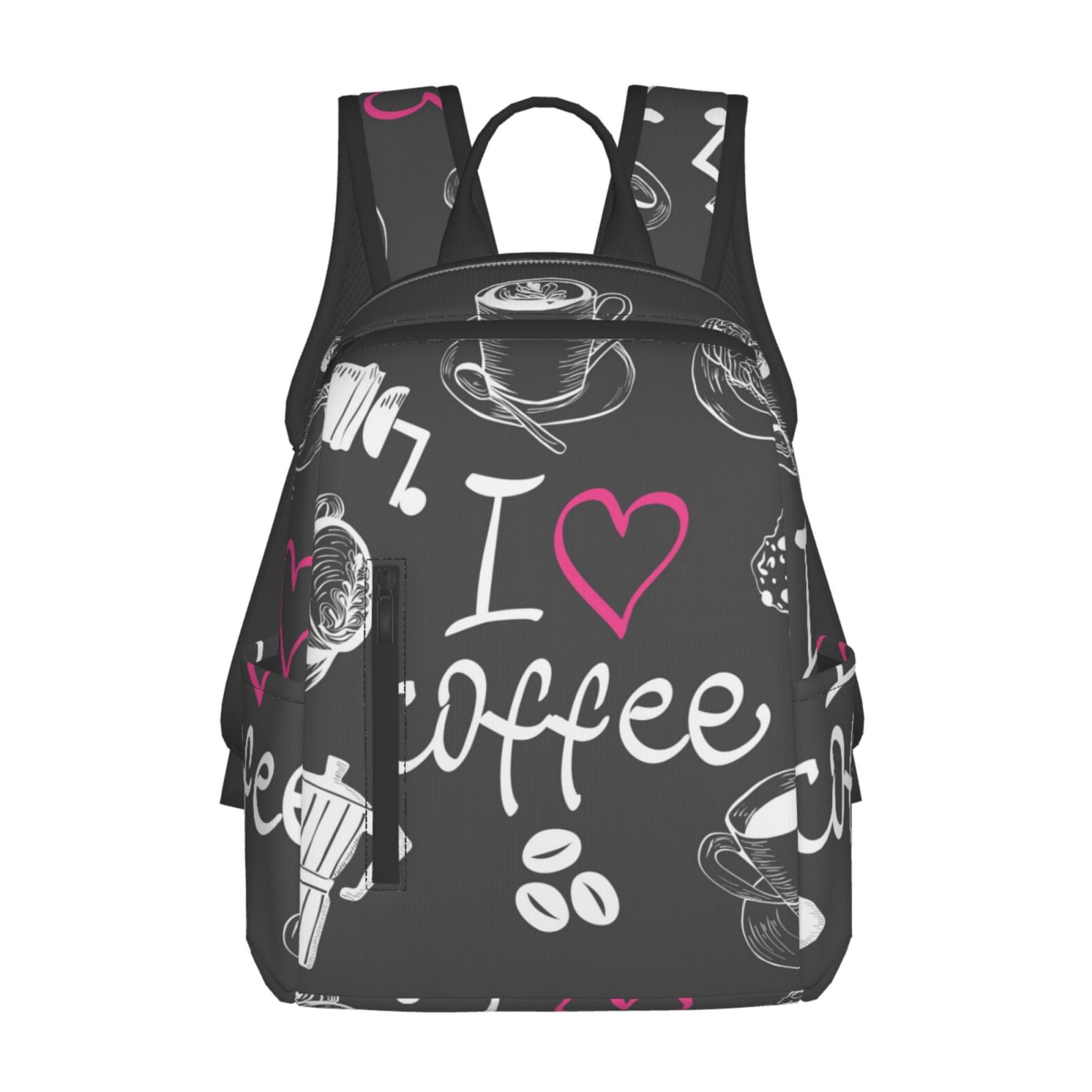 Sigee I Love Coffee for Lightweight Backpack for Hiking, Camping, and ...