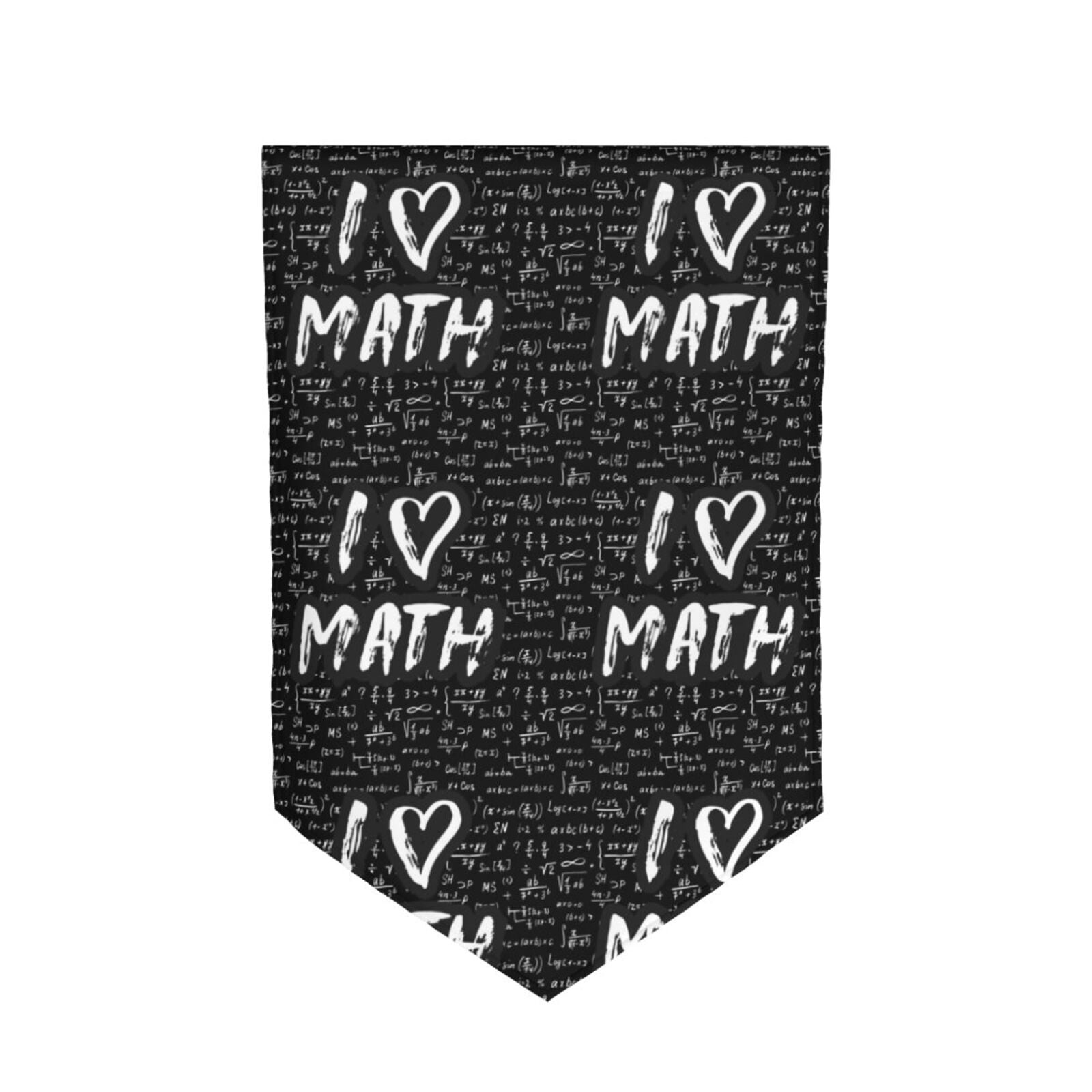 Sigee I love Math Printed Flag12.5 * 18in Outdoor Yard Flags For Garden ...