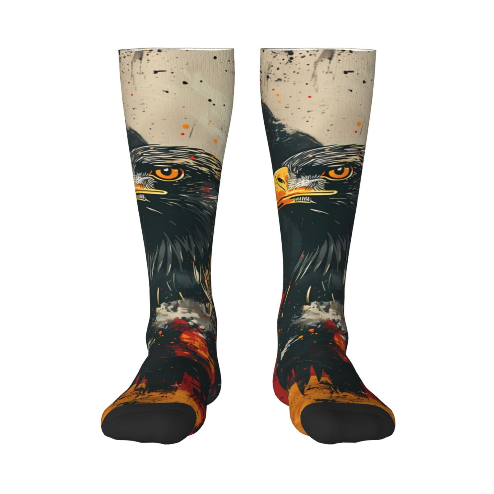 Sigee Ink Style Bald Eagle for Socks for Men Women Gifts for Him ...