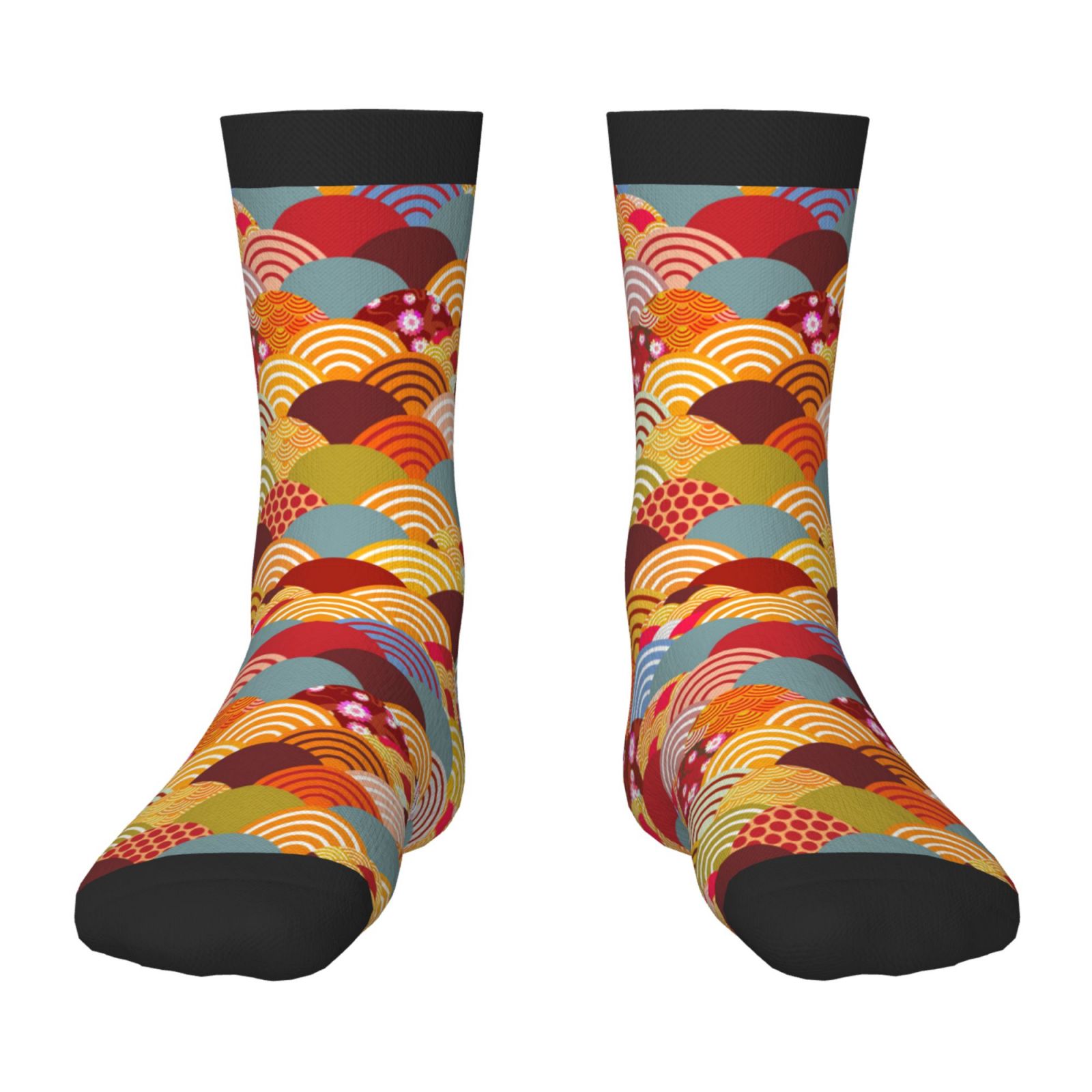 Sigee Japanese Style Fish Scales for Premium Children's Socks Unisex ...
