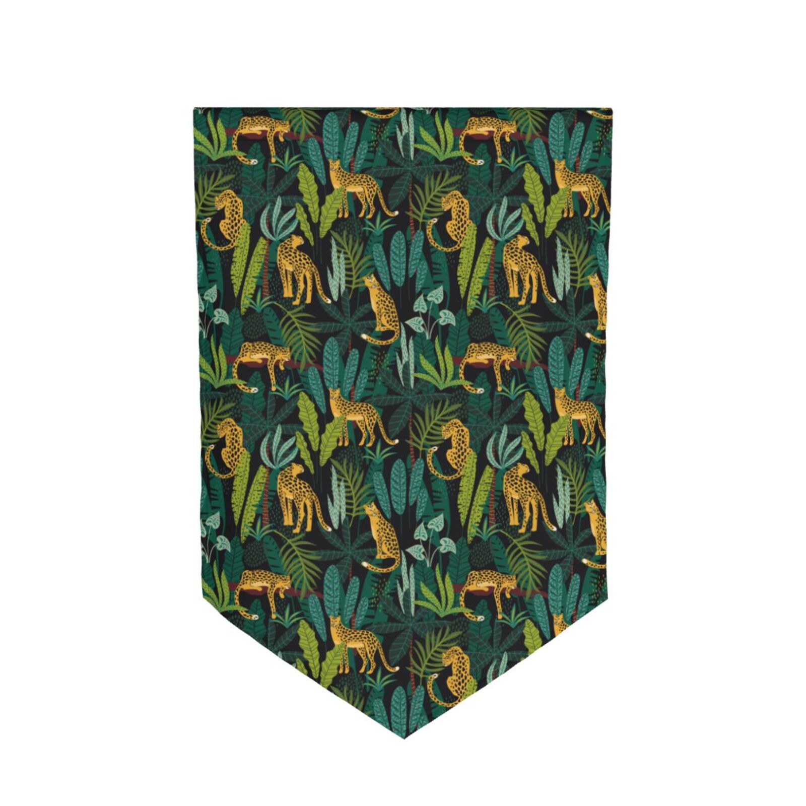 Sigee Jungle Leopard Yellow Printed Flag12.5 * 18in Outdoor Yard Flags ...