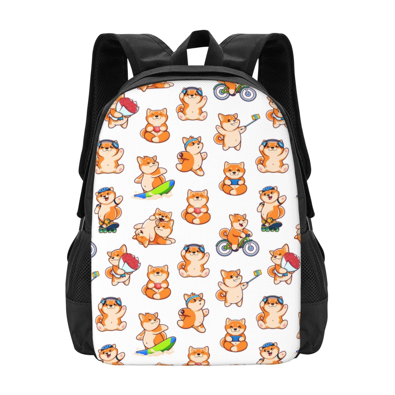 Sigee Kawaii Shiba Dog for Simple large capacity backpack Travel Laptop ...