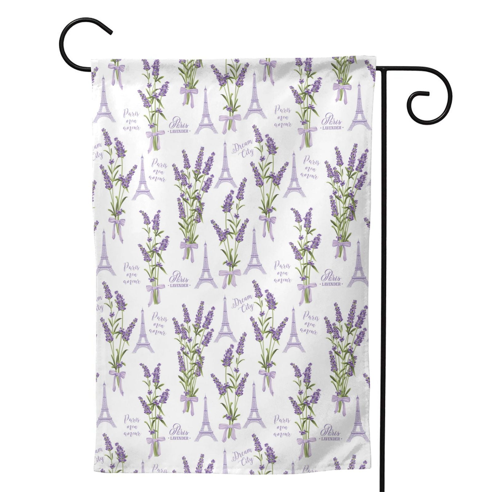 Sigee Lavender Flowers for Live Happy Decorative Small Garden Flag ...