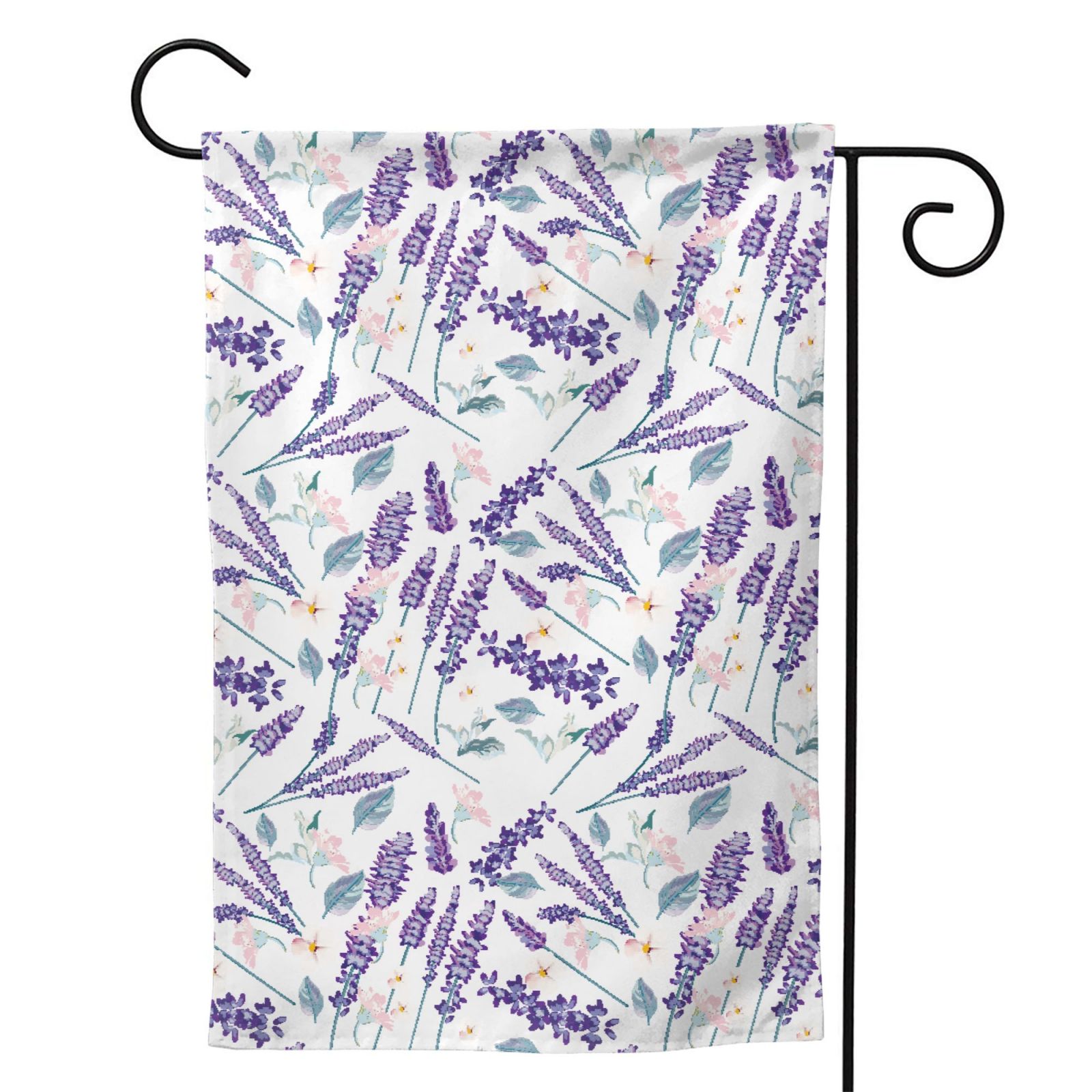 Sigee Lavender Flowers for Live Happy Decorative Small Garden Flag ...