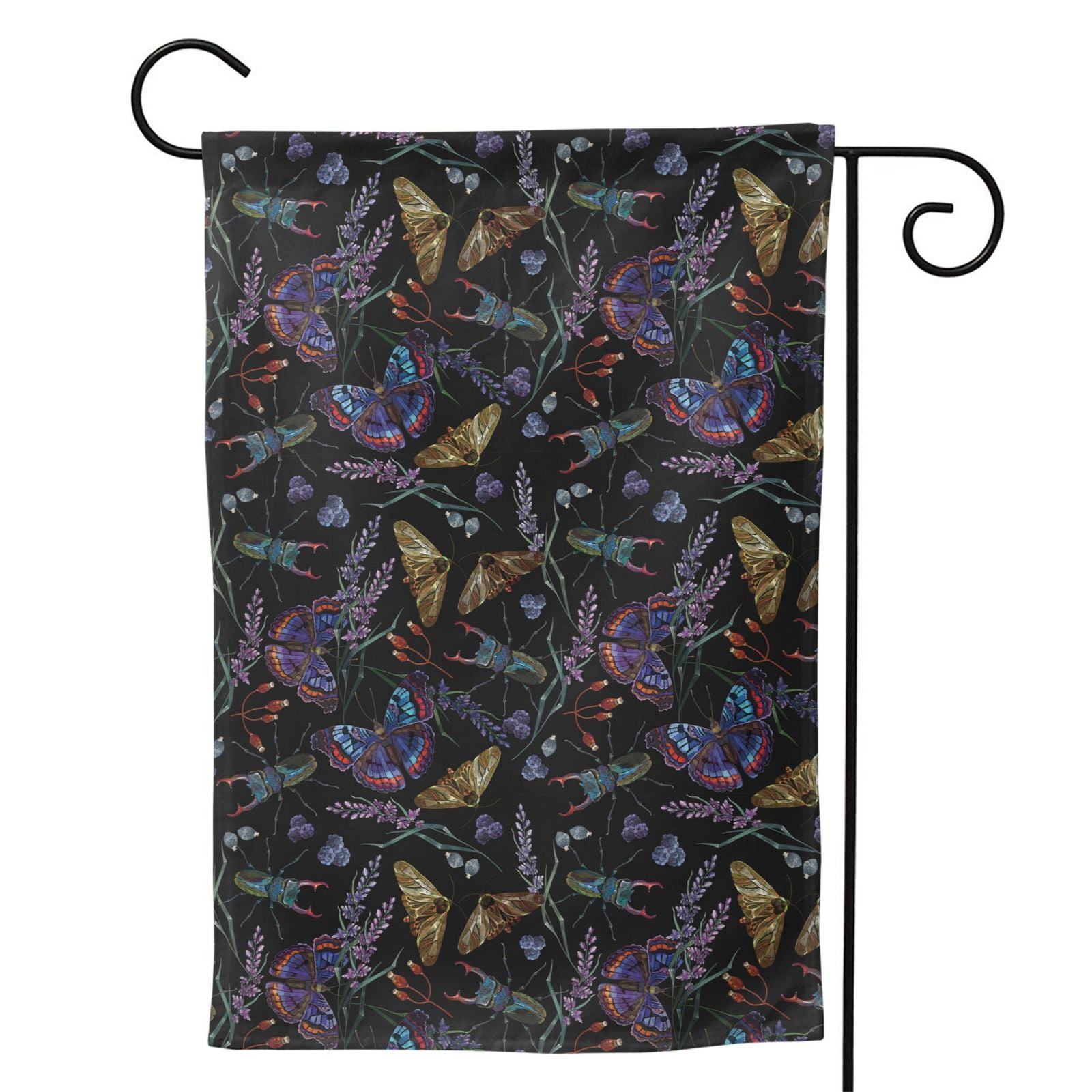 Sigee Lavender Flowers for Live Happy Decorative Small Garden Flag ...