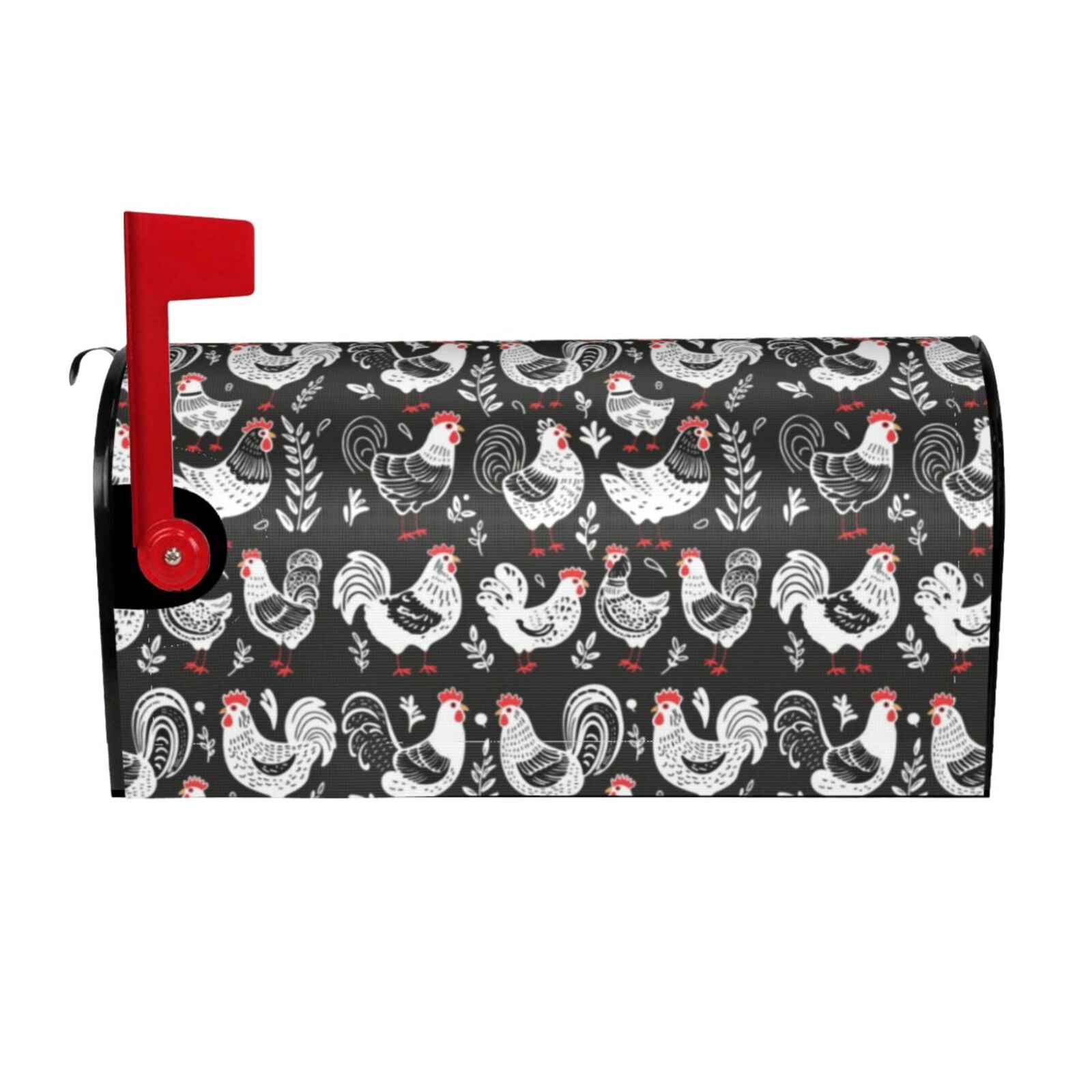 Sigee Laying Hens And Roosters for Mailbox Cover Magnetic Waterproof ...