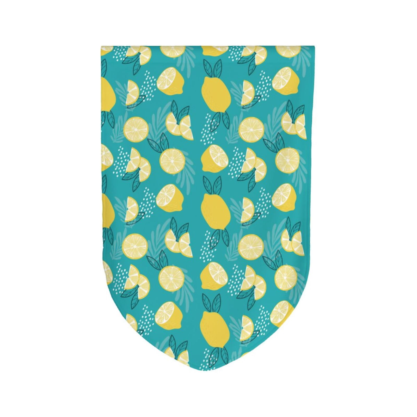 Sigee Lemon Blue Printed Flag12.5 * 18in Outdoor Yard Flags For Garden ...