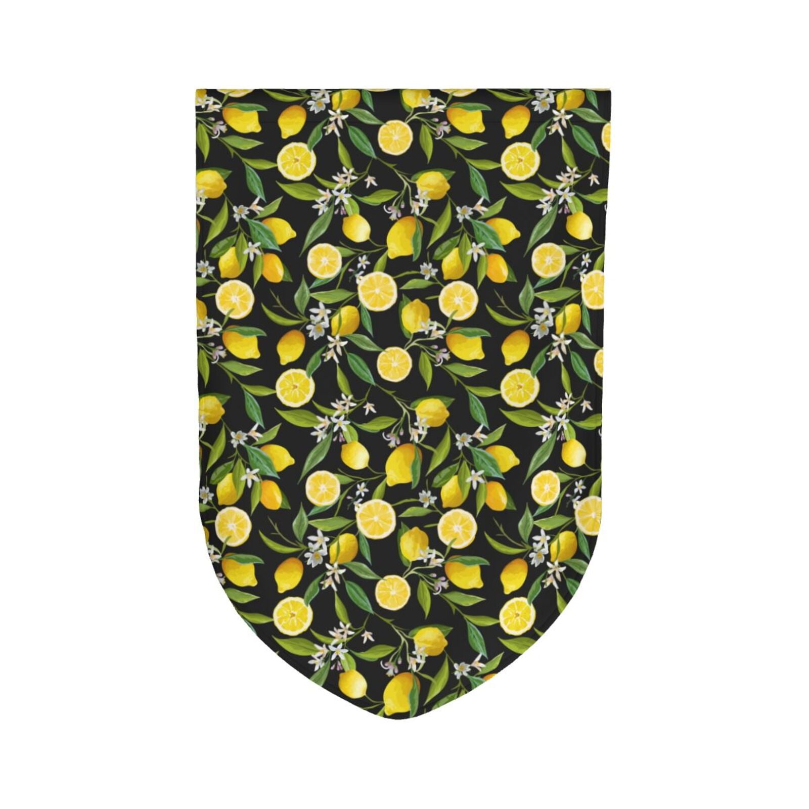 Sigee Lemon Fruits Flowers Leaves Printed Flag12.5 * 18in Outdoor Yard ...