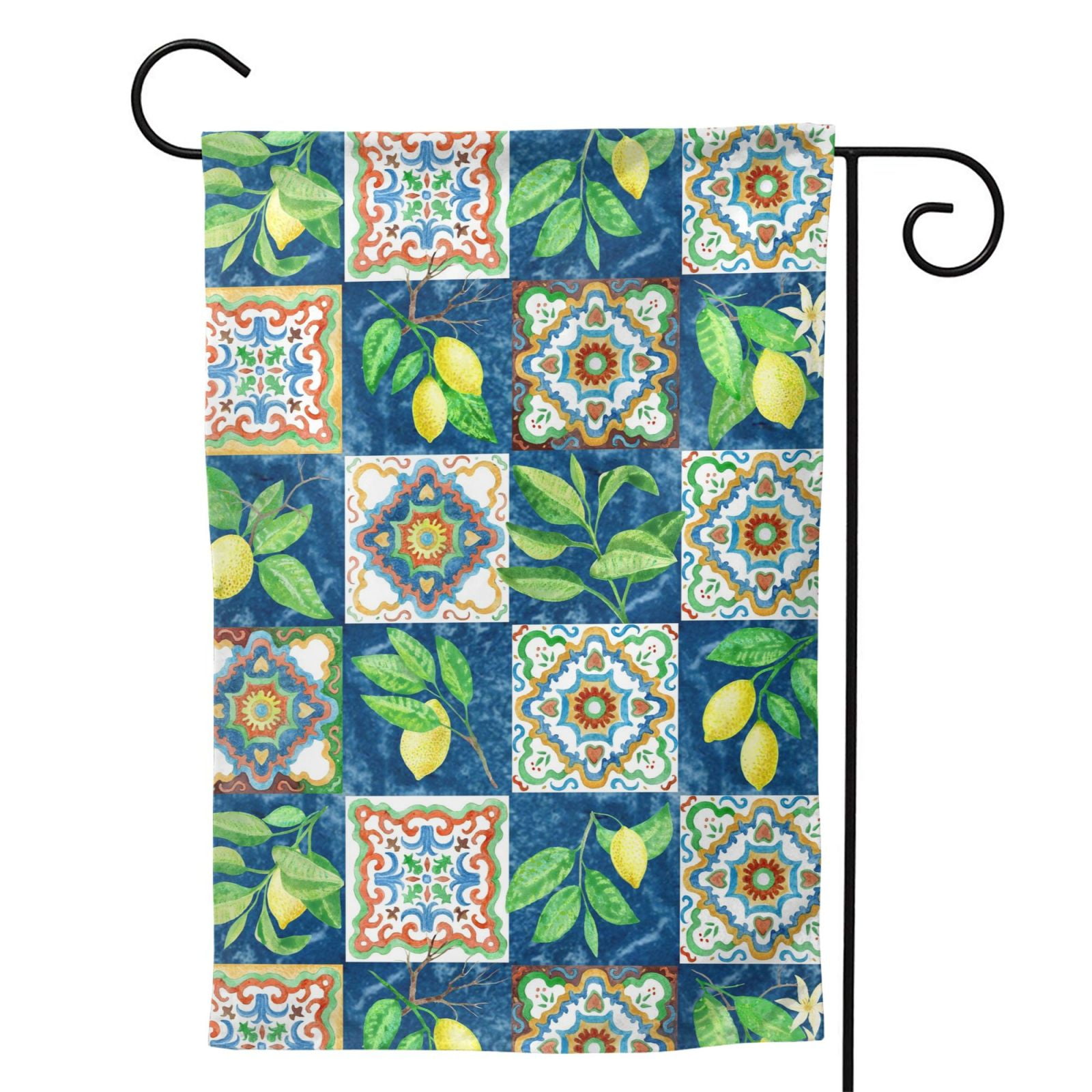 Sigee Lemon and Leaves for Live Happy Decorative Small Garden Flag ...