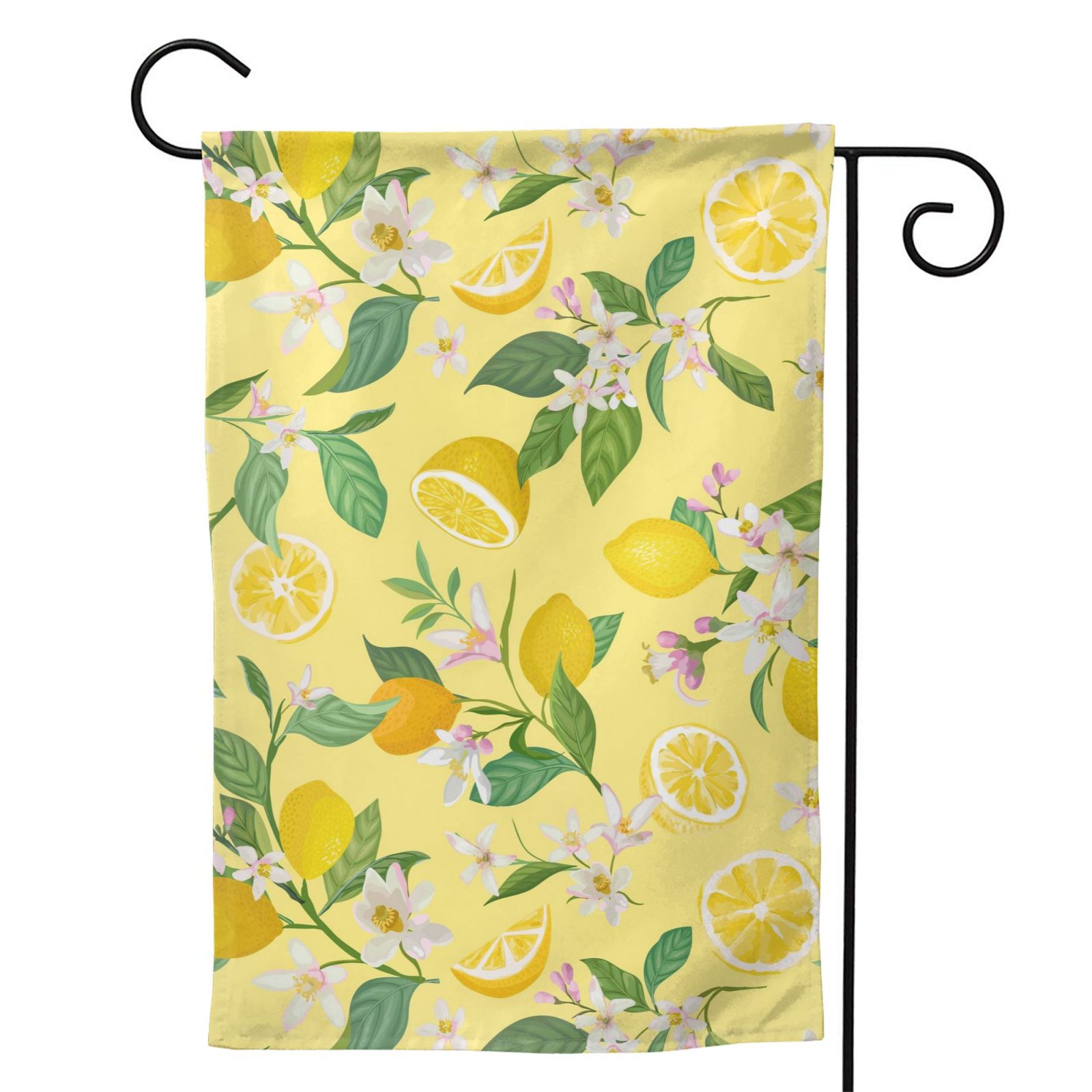 Sigee Lemon for Live Happy Decorative Small Garden Flag,Double Sided ...