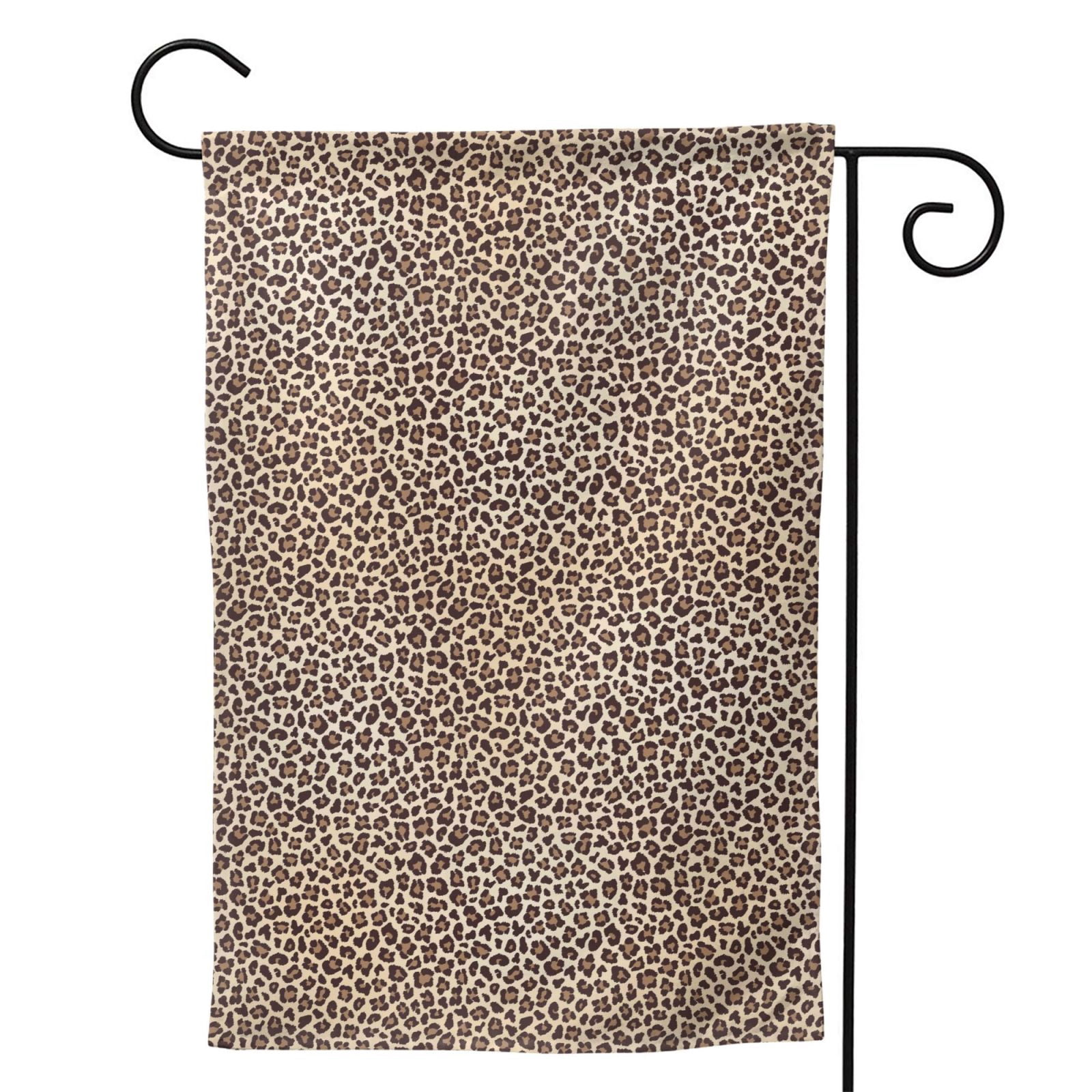 Sigee Leopard Print-2 for Live Happy Decorative Small Garden Flag ...