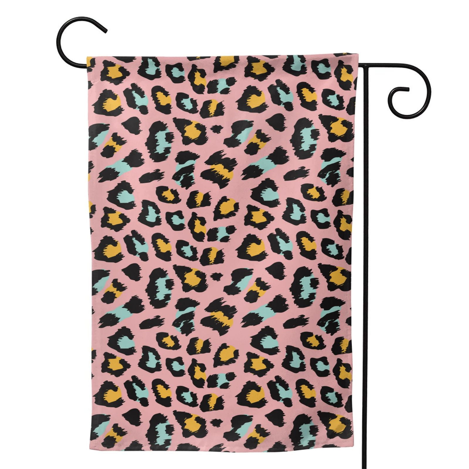 Sigee Leopard for Live Happy Decorative Small Garden Flag,Double Sided ...