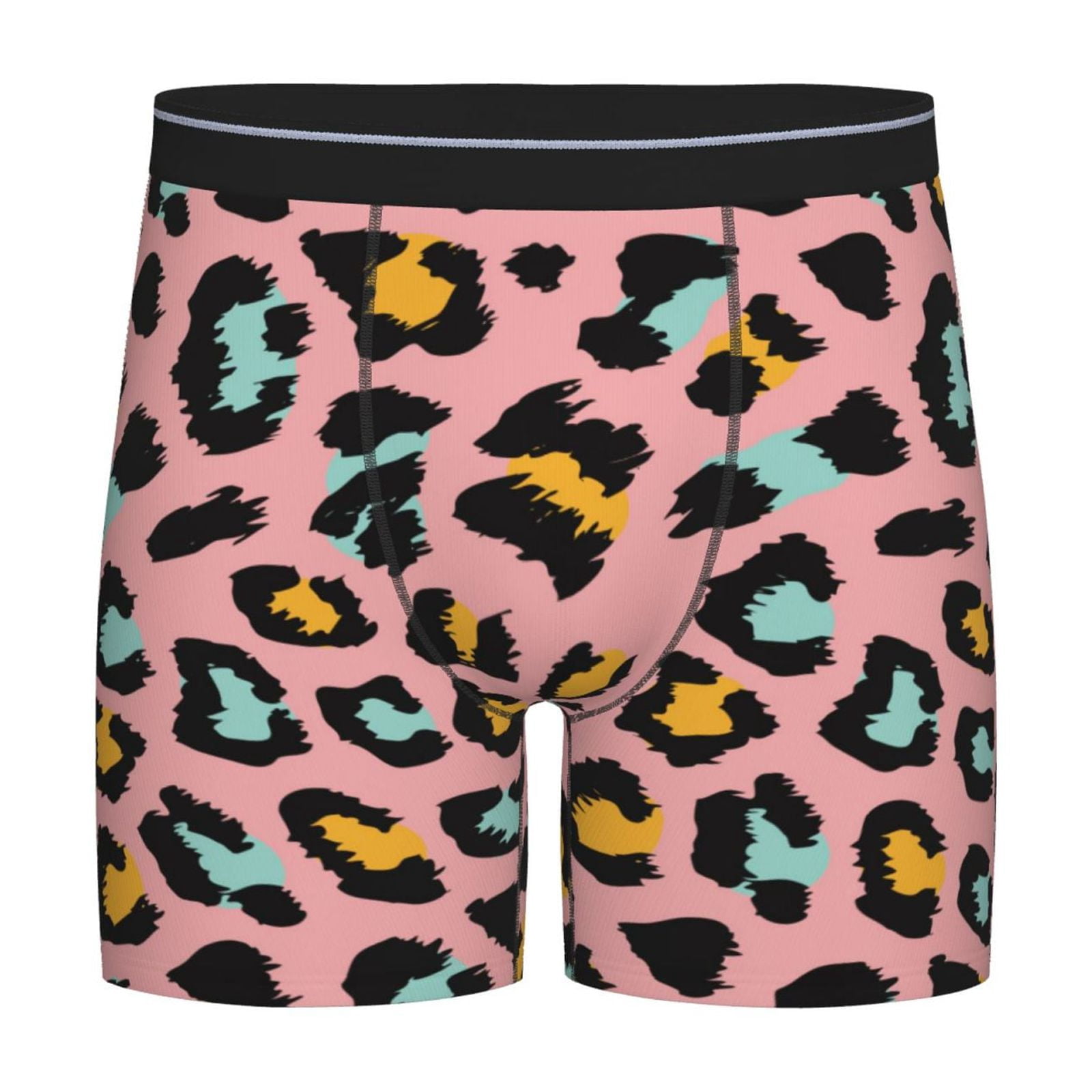 Sigee Leopard for Men's Boxer Briefs,Moisture Wicking and Breathable ...